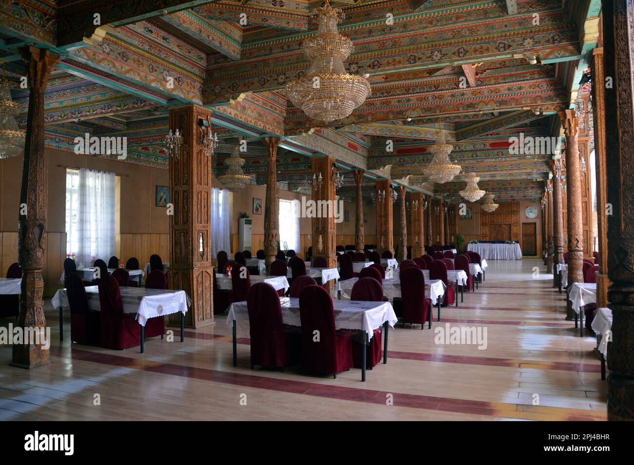 Tajikistan, Dushanbe, capital city: Teahouse Rochat/Rohat/Roxat on ...