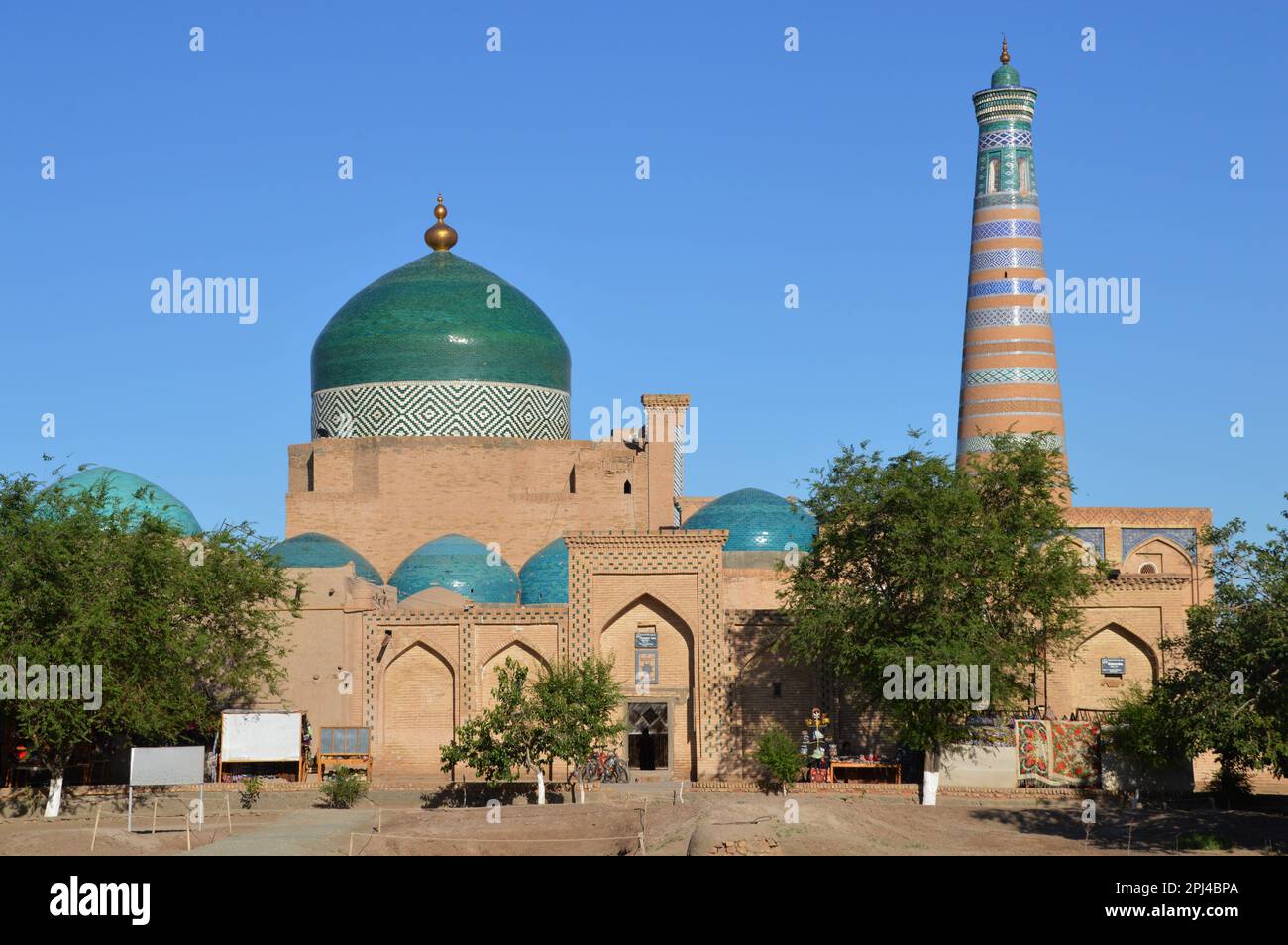 Uzbekistan, Province Khorezm, Khiva, a walled, desert city founded about the beginning of the ...