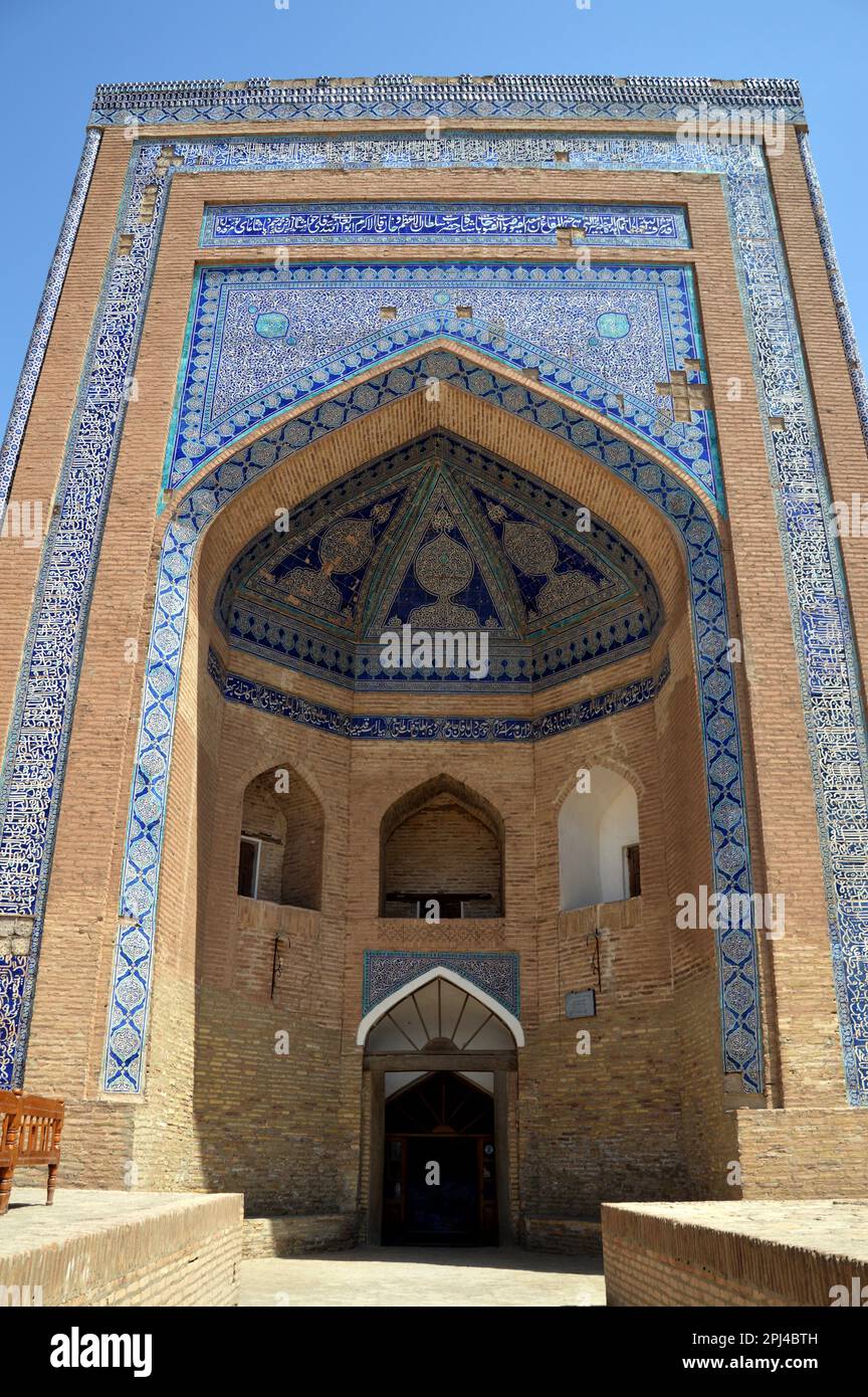 Uzbekistan, Province Khorezm, Khiva, a walled, desert city founded ...