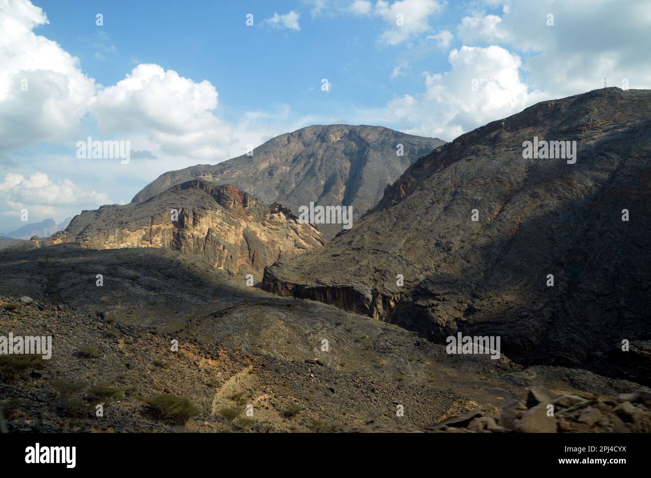 Oman: Snake Gorge in Wadi Bani Awf in the Western Hajar Mountains (Al ...