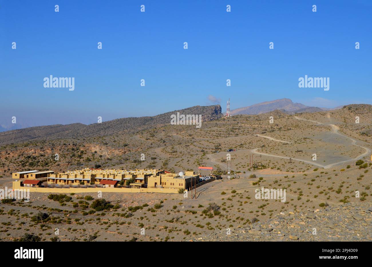 Oman, Al Alamain: Shorfet Al Alamain (Sharafat al Alamayn) Hotel, ca ...