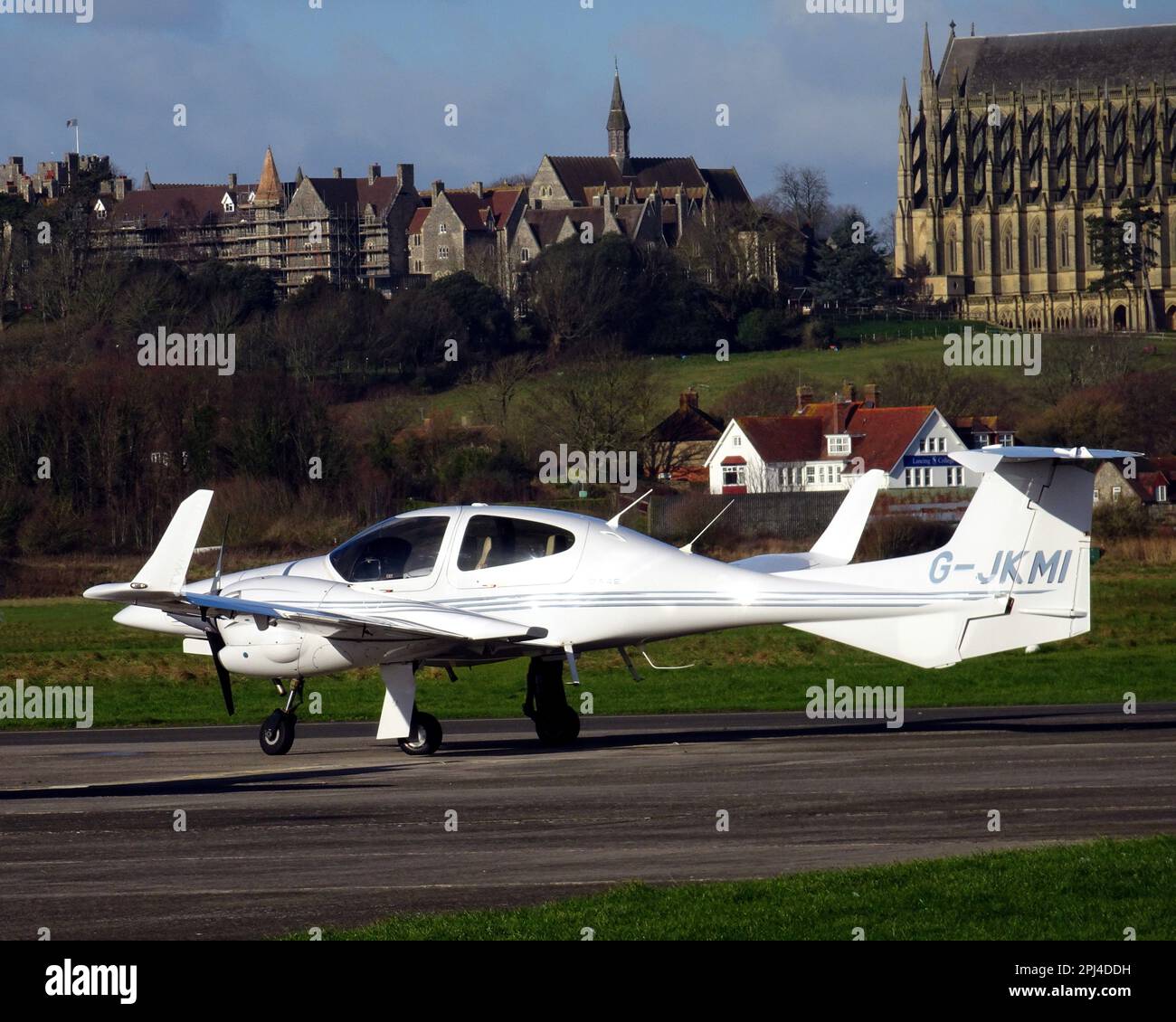 England, West Sussex, Shoreham: G-JKMI Diamond DA.42 Twin Star (c/n 42. ...