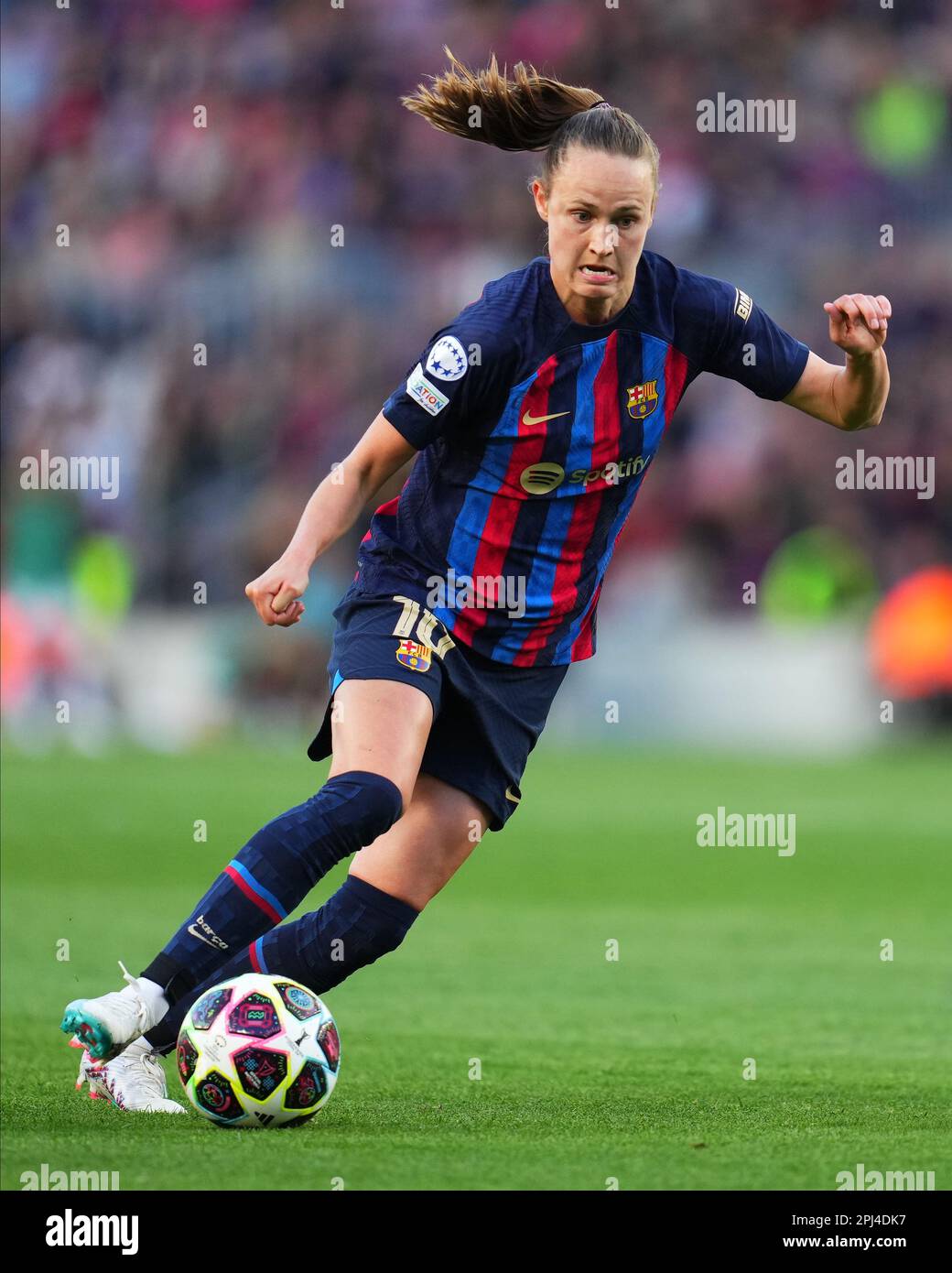 Barcelona, Spain. 29/03/2023, Caroline Graham Hansen of FC Barcelona ...