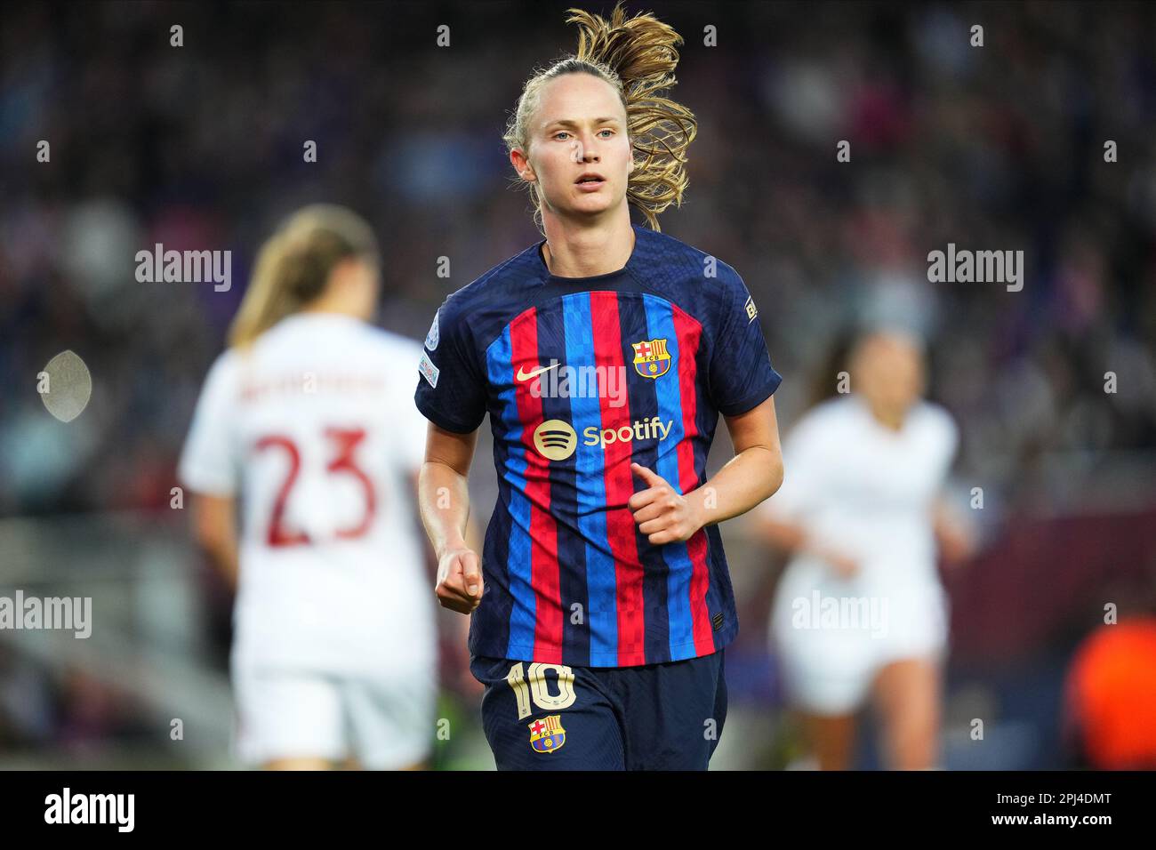 Barcelona, Spain. 29/03/2023, Caroline Graham Hansen of FC Barcelona ...
