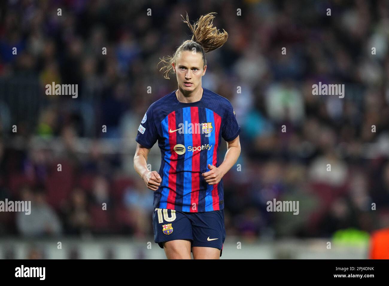 Barcelona, Spain. 29/03/2023, Caroline Graham Hansen of FC Barcelona ...