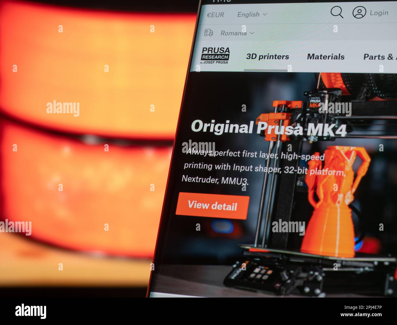 Galati, Romania - March 31, 2023: The New Prusa MK4 3D pPrinter ...