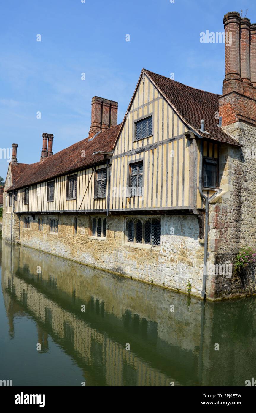 England, Kent, Ightham Mote (National Trust): in a secluded part of ...