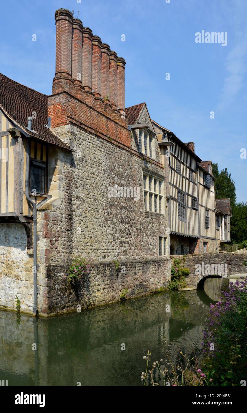 England, Kent, Ightham Mote (National Trust): in a secluded part of ...