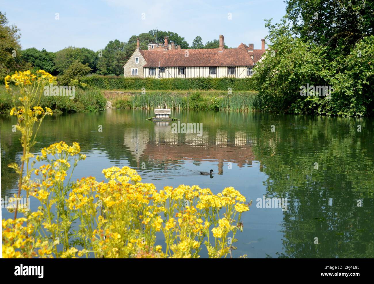 England, Kent, Ightham Mote (National Trust): in a secluded part of ...