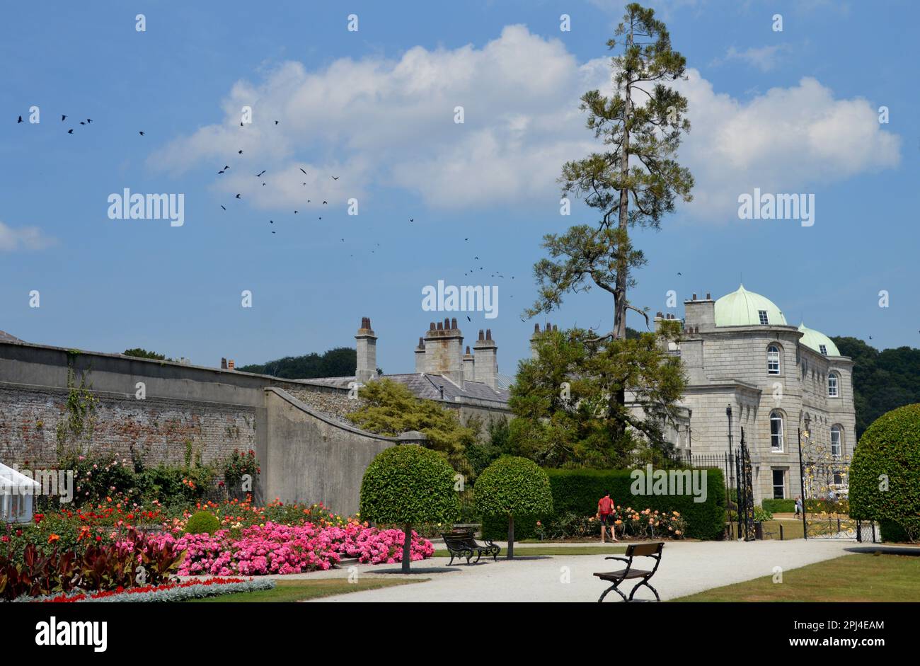 Ireland, Wicklow, Powerscourt Estate dates back to ca. 1300, but the ...
