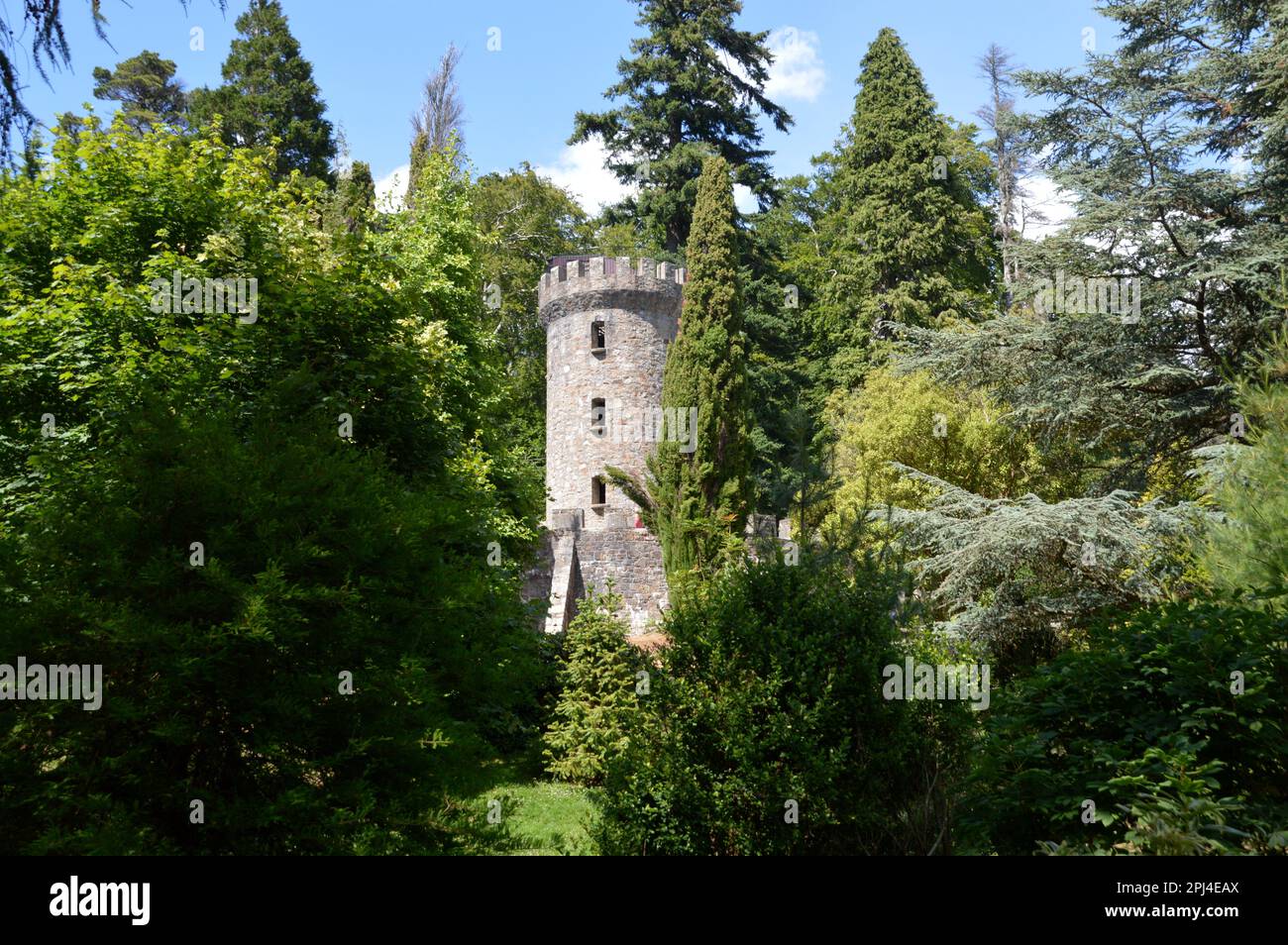 Ireland, Wicklow, Powerscourt Estate dates back to ca. 1300, but the ...