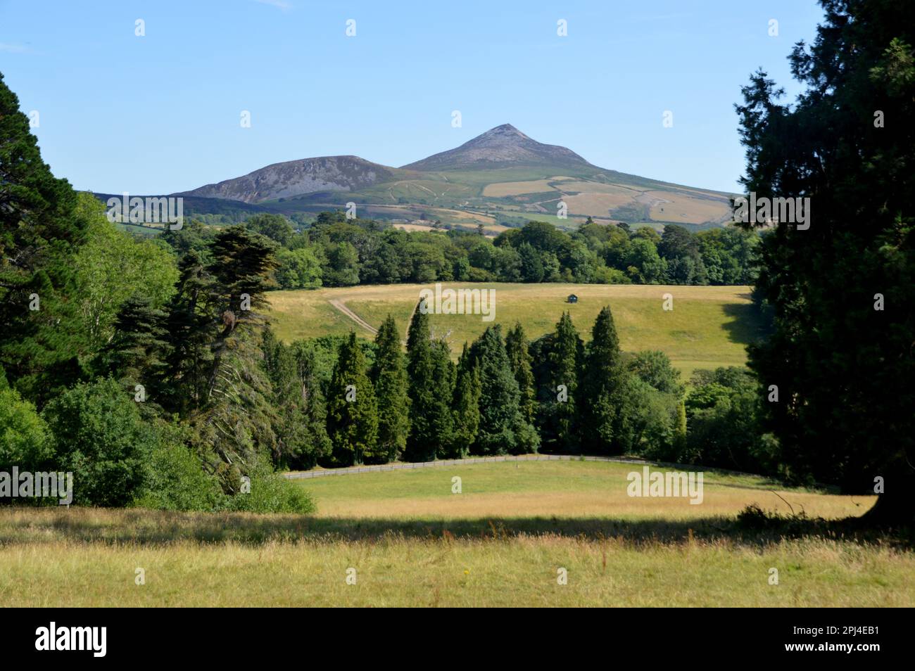 Ireland, Wicklow, Powerscourt Estate dates back to ca. 1300, but the ...