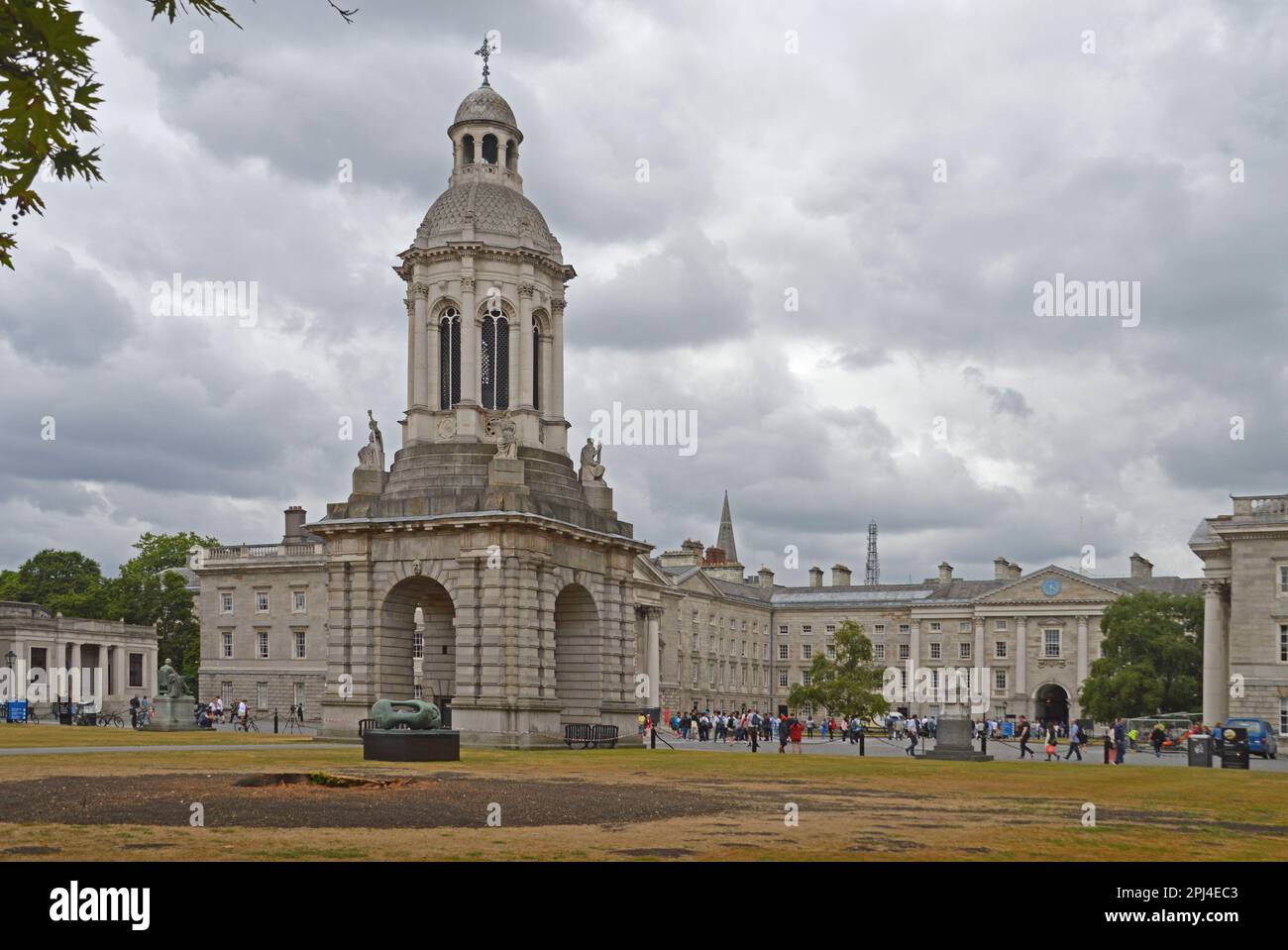 Ireland, Leinster, Dublin: Trinity College: the Campanile, designed by ...