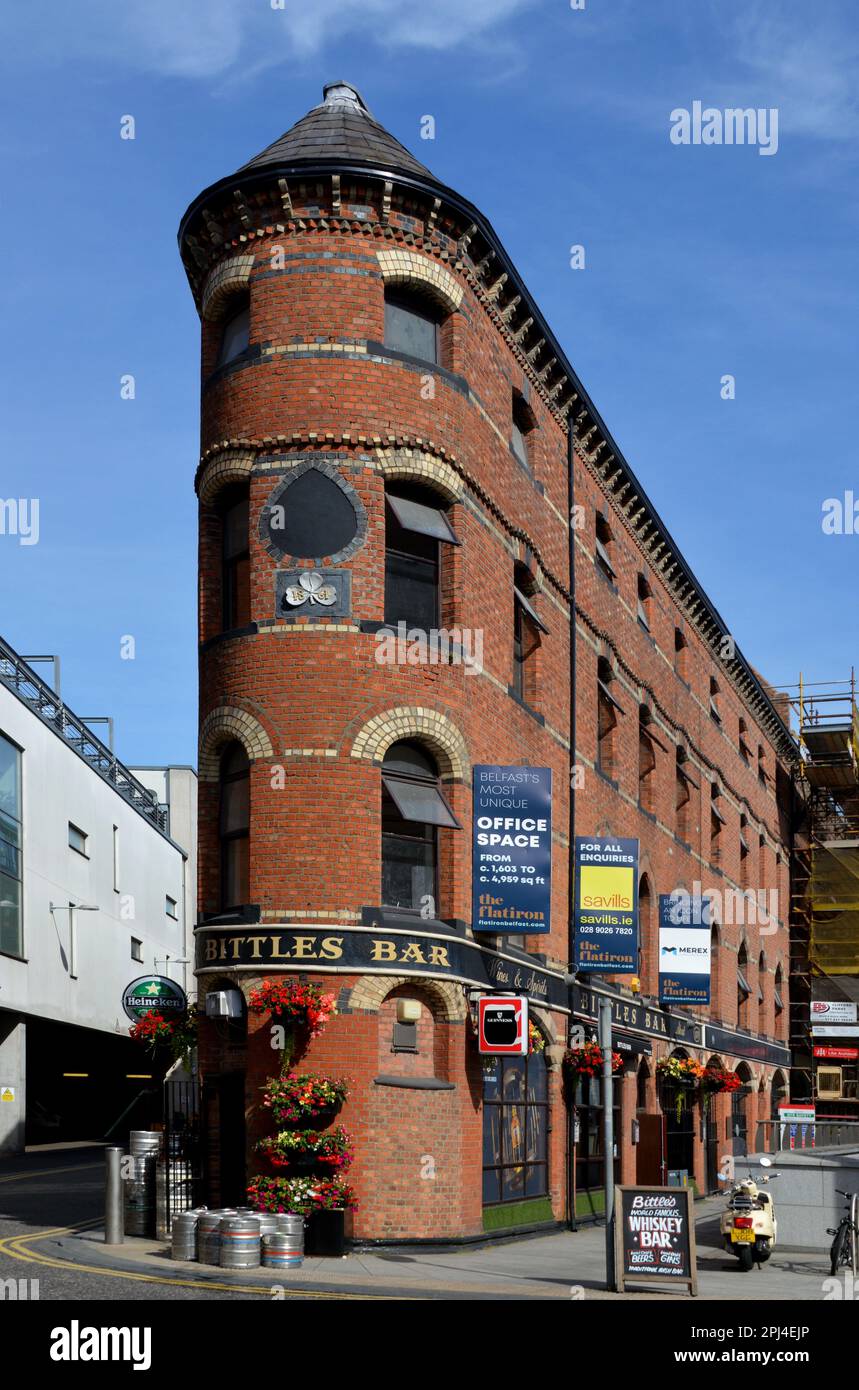 Northern Ireland, Belfast: Bittles Bar, one of the city's most unusual ...