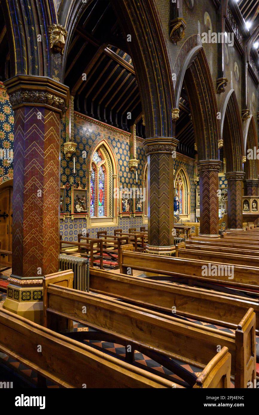 St Giles Catholic Church, Cheadle, Staffordshire Stock Photo - Alamy