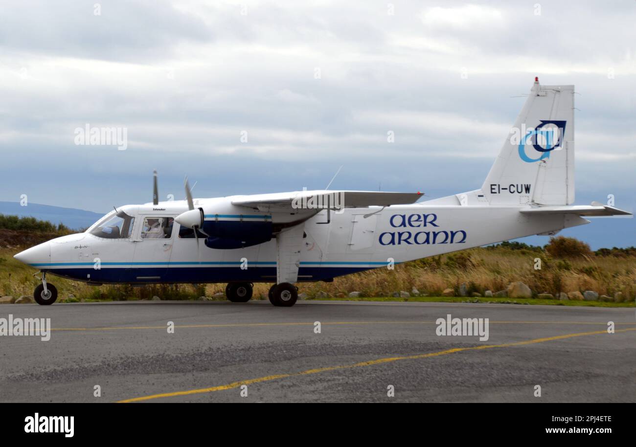 Ireland, County Galway, Inveran: BN-2B-20 Islander EI-CUW (c/n 2293) of ...