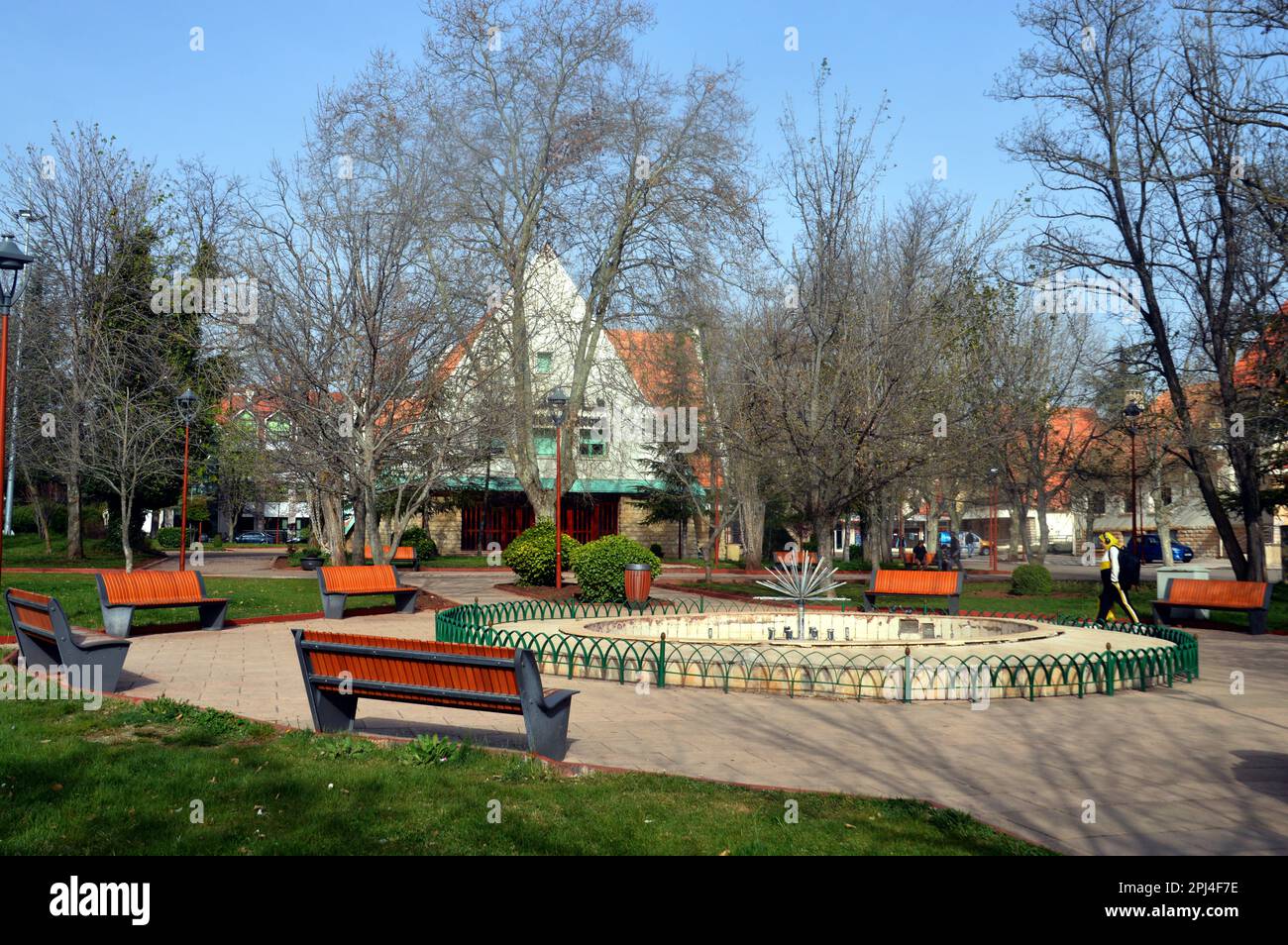 Morocco, Ifrane: a cool summer resort, lying at 1650 metres, built by ...