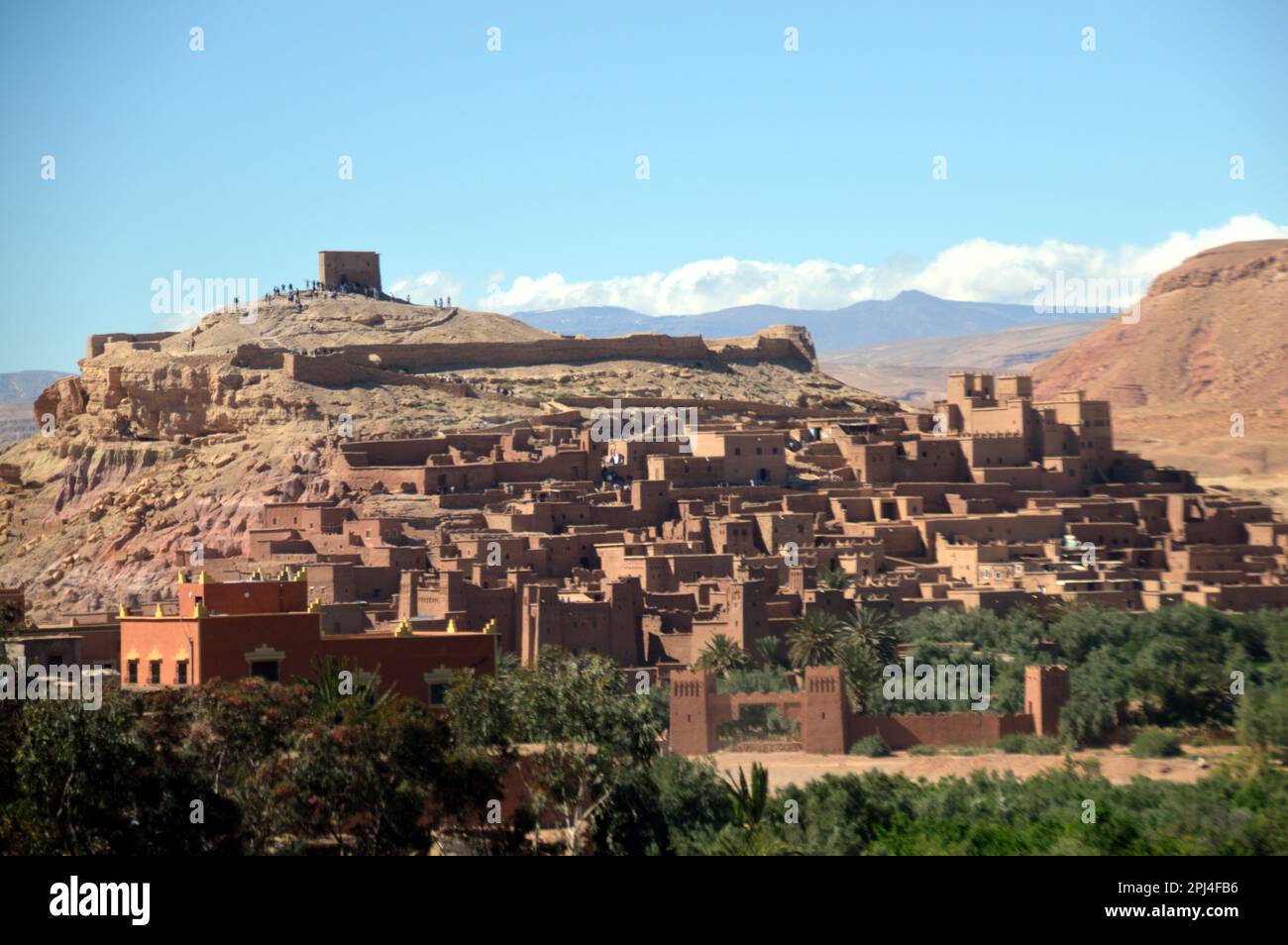 Morocco Ouarzazate Ait Benhaddou A Carefully Restored Ksar Or