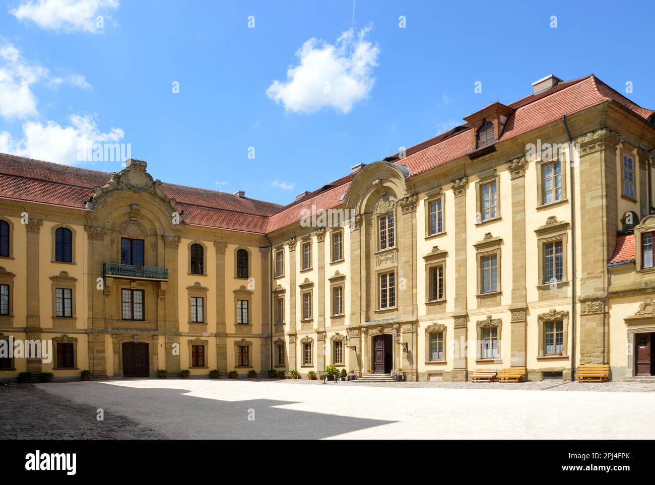 Germany, Bavaria, Mittelfranken, Schillingsfürst: late 18th century ...