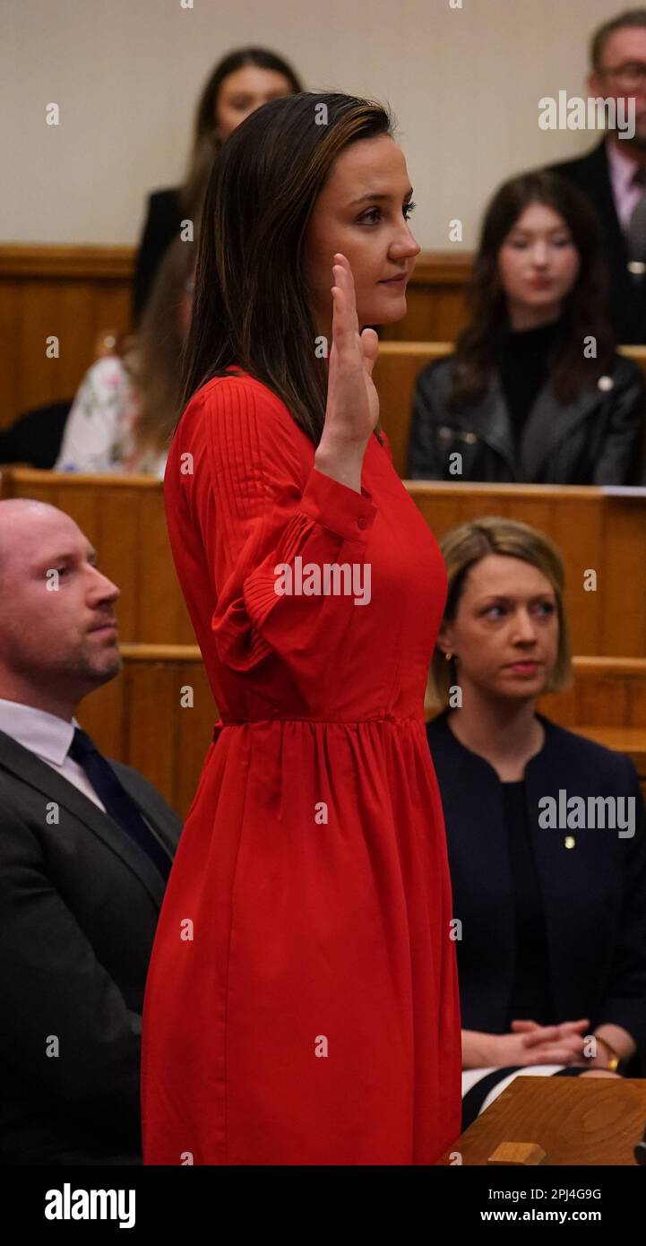 Net Zero and Just Transition Secretary, Mairi McAllan, is sworn in ...