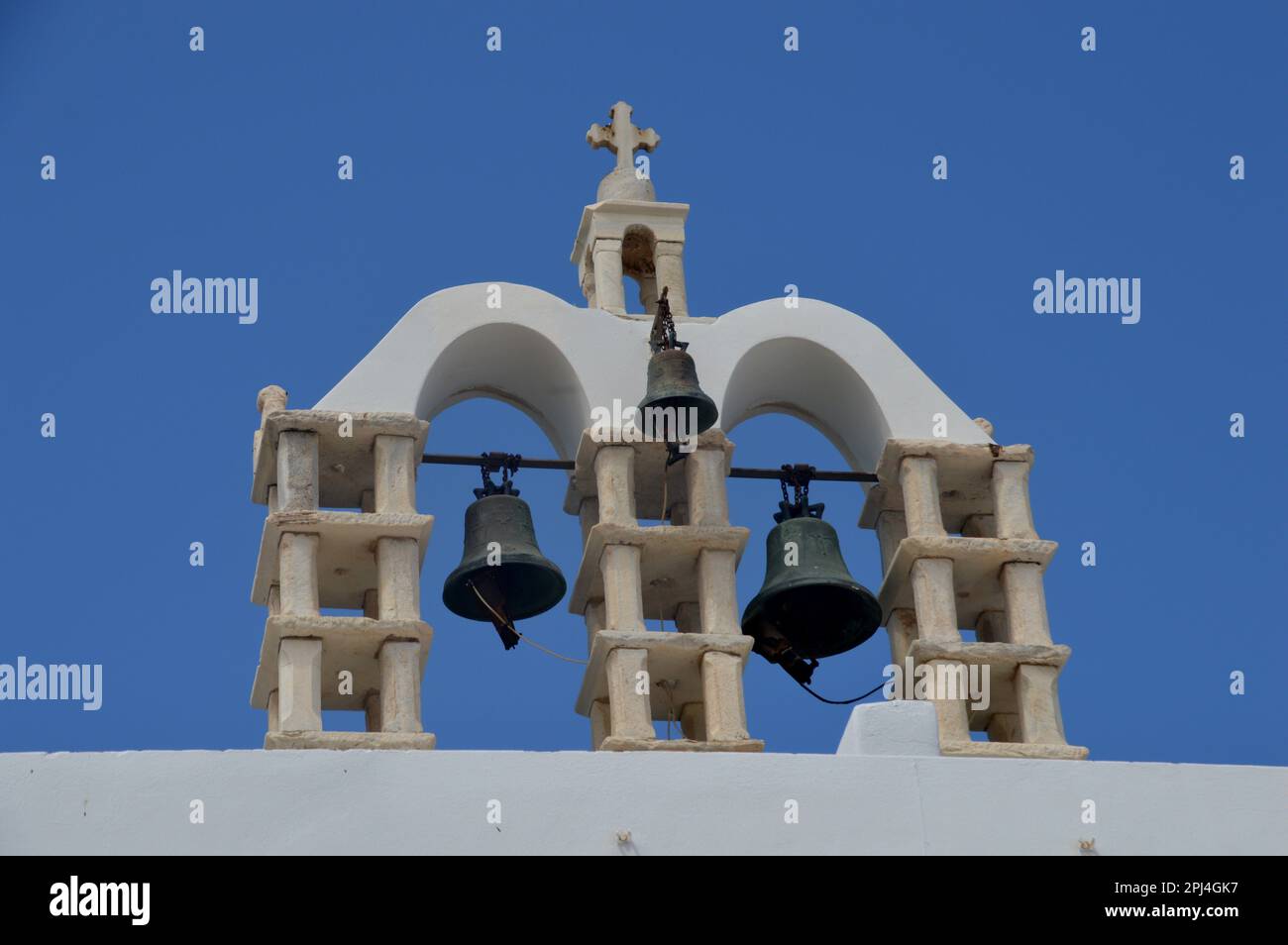 Greece, Island of Paros. Parikia: Panagia Ekatontapiliani ("Church with ...