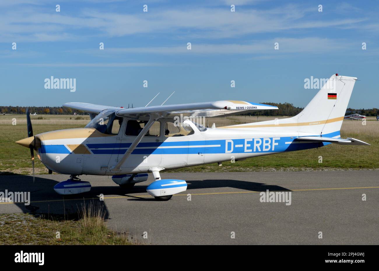 Germany, Bavaria, Schleissheim: D-ERBF Cessna F.172N (c/n 1904) of the ...