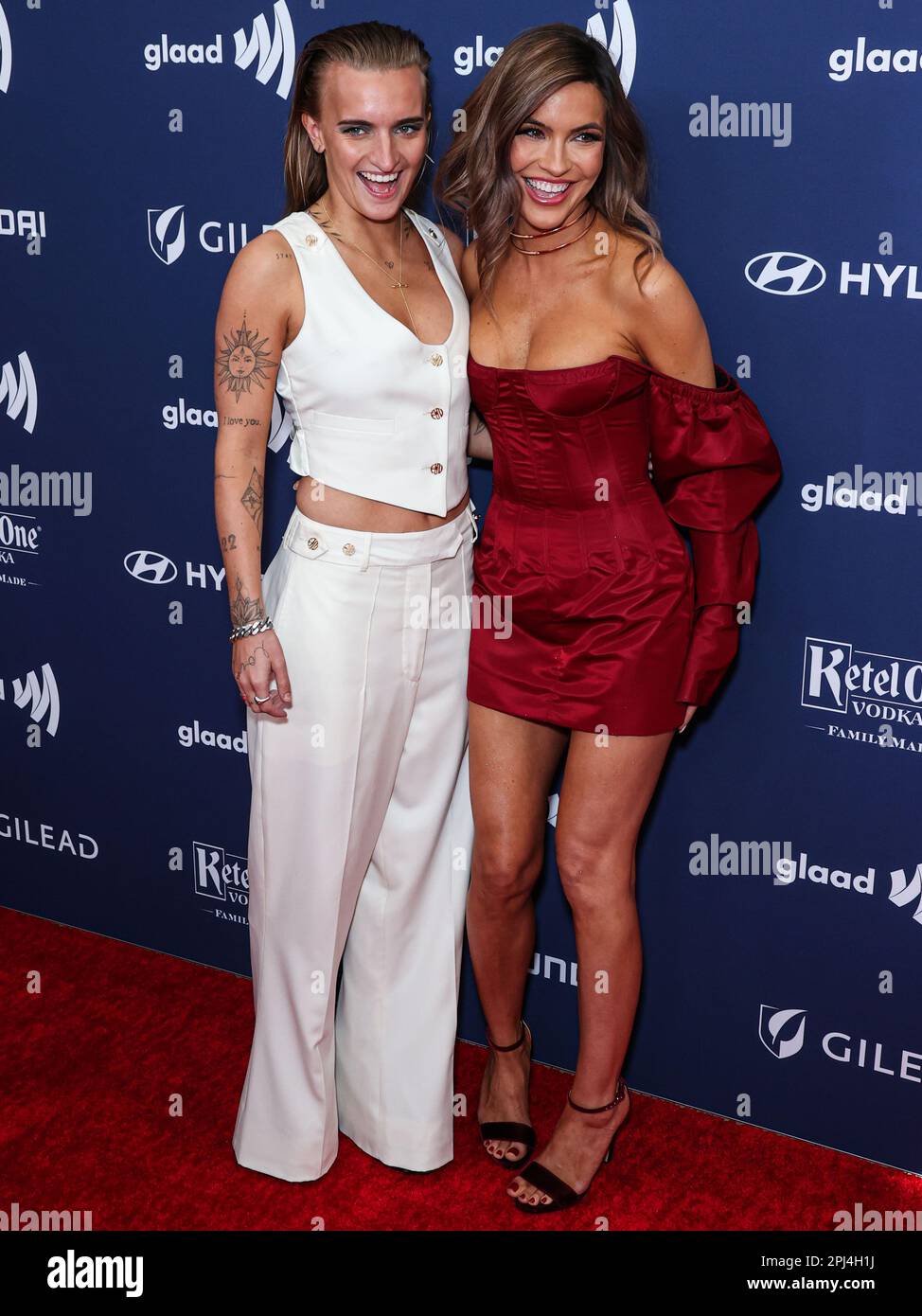 BEVERLY HILLS, LOS ANGELES, CALIFORNIA, USA - MARCH 30: G Flip and ...