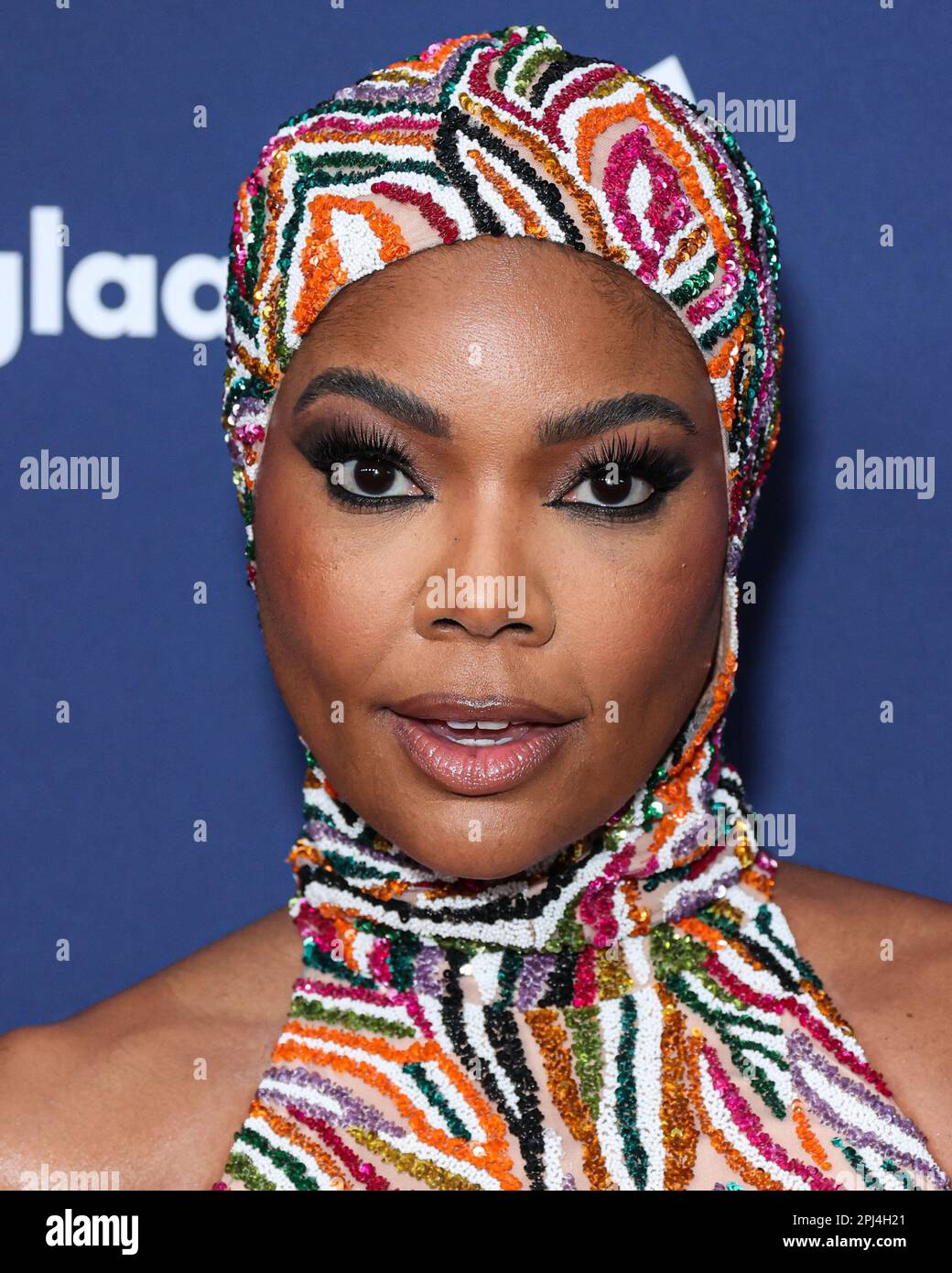 BEVERLY HILLS, LOS ANGELES, CALIFORNIA, USA - MARCH 30: American actress Gabrielle Union arrives ...
