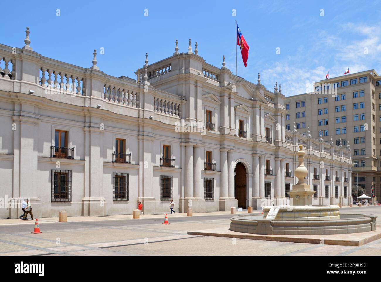 Chile. Santiago: La Moneda, the Presidential Palace, the work of ...