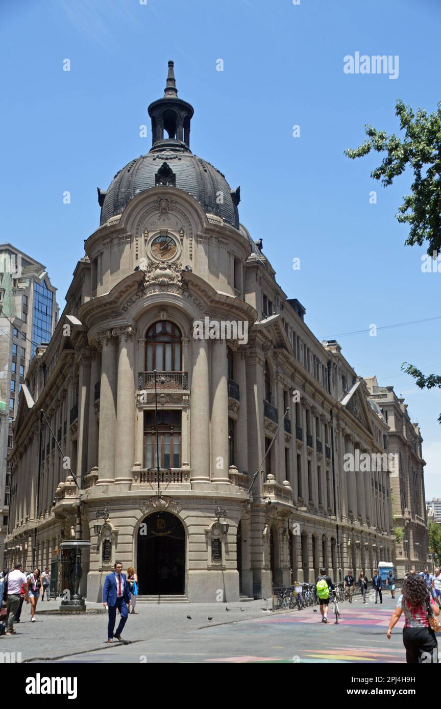Bourse de santiago hi-res stock photography and images - Alamy