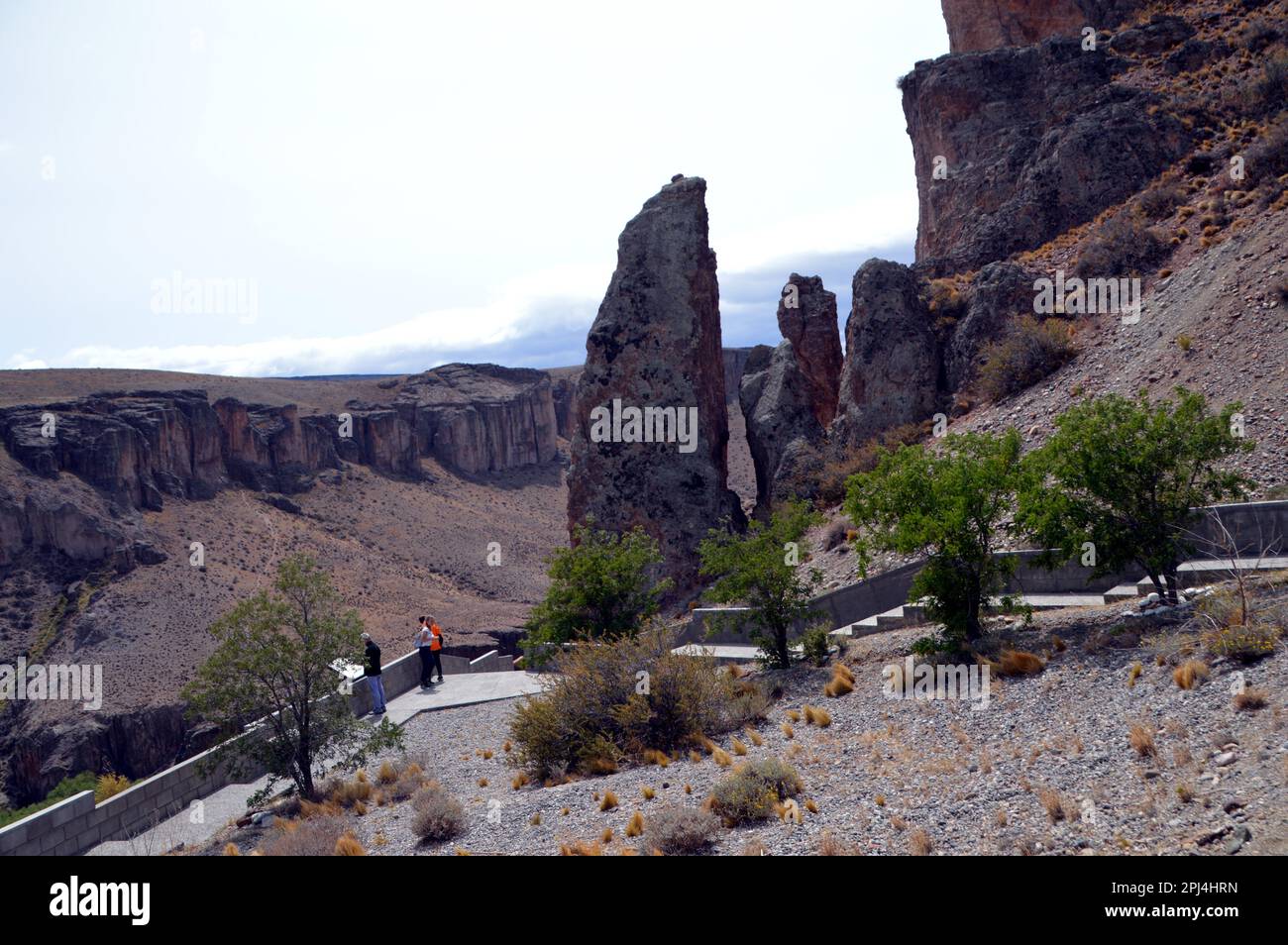 Argentina, Perito Moreno: Canadon del Rio Pinturas, a spectacular gorge ...