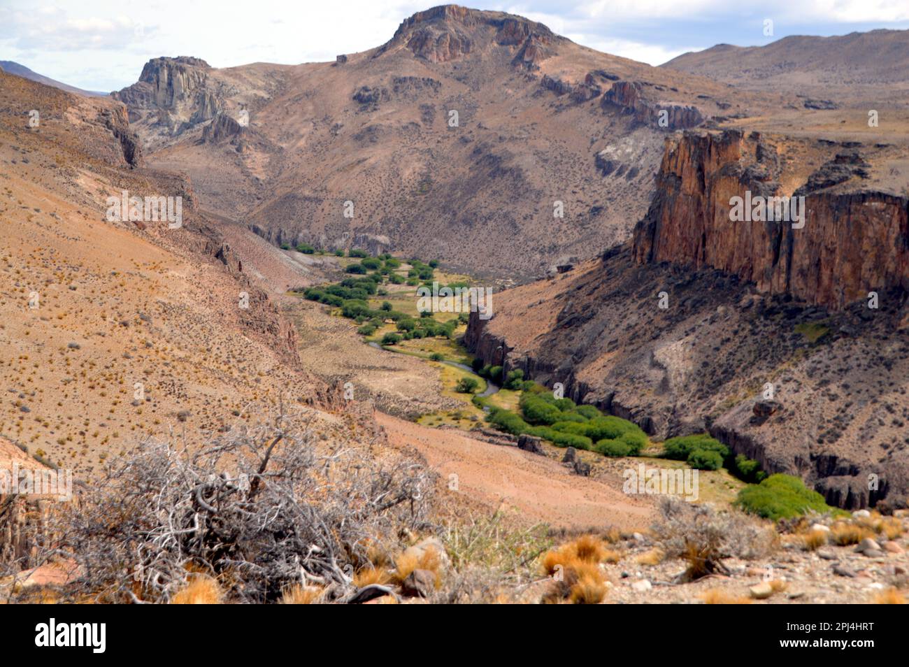 Argentina, Perito Moreno: Canadon del Rio Pinturas, a spectacular gorge ...