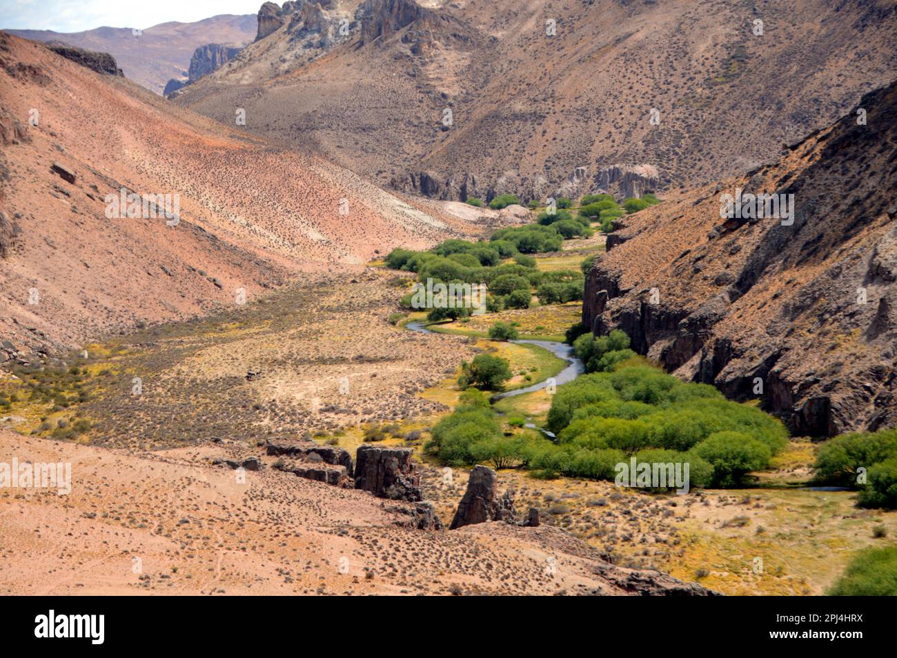 Argentina, Perito Moreno: Canadon del Rio Pinturas, a spectacular gorge ...