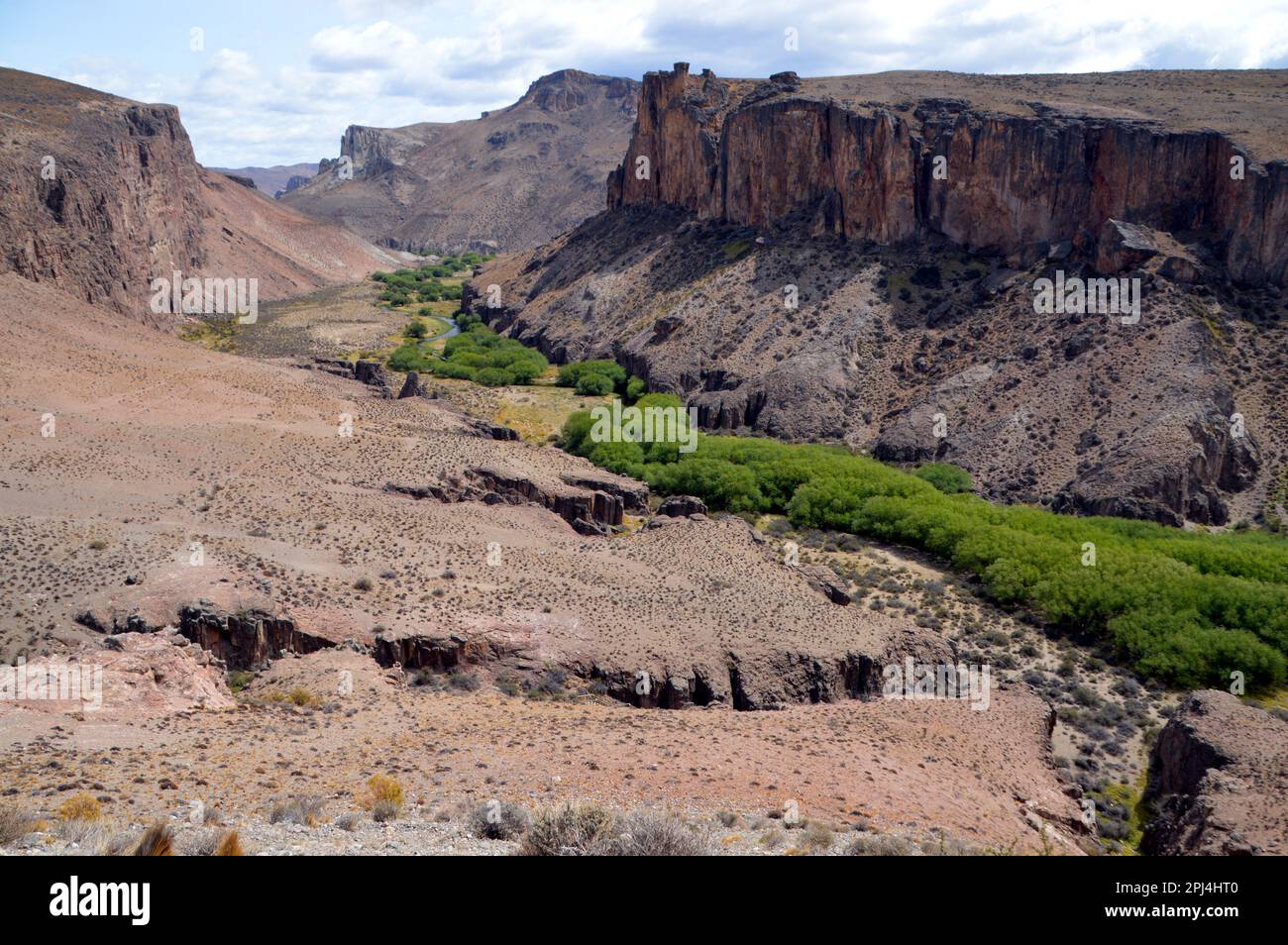 Argentina, Perito Moreno: Canadon del Rio Pinturas, a spectacular gorge ...