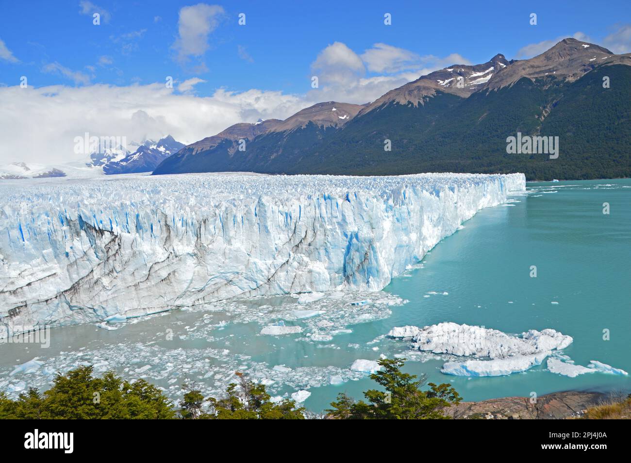 Argentina, Los Glaciares National Park: the Perito Moreno Glacier which ...