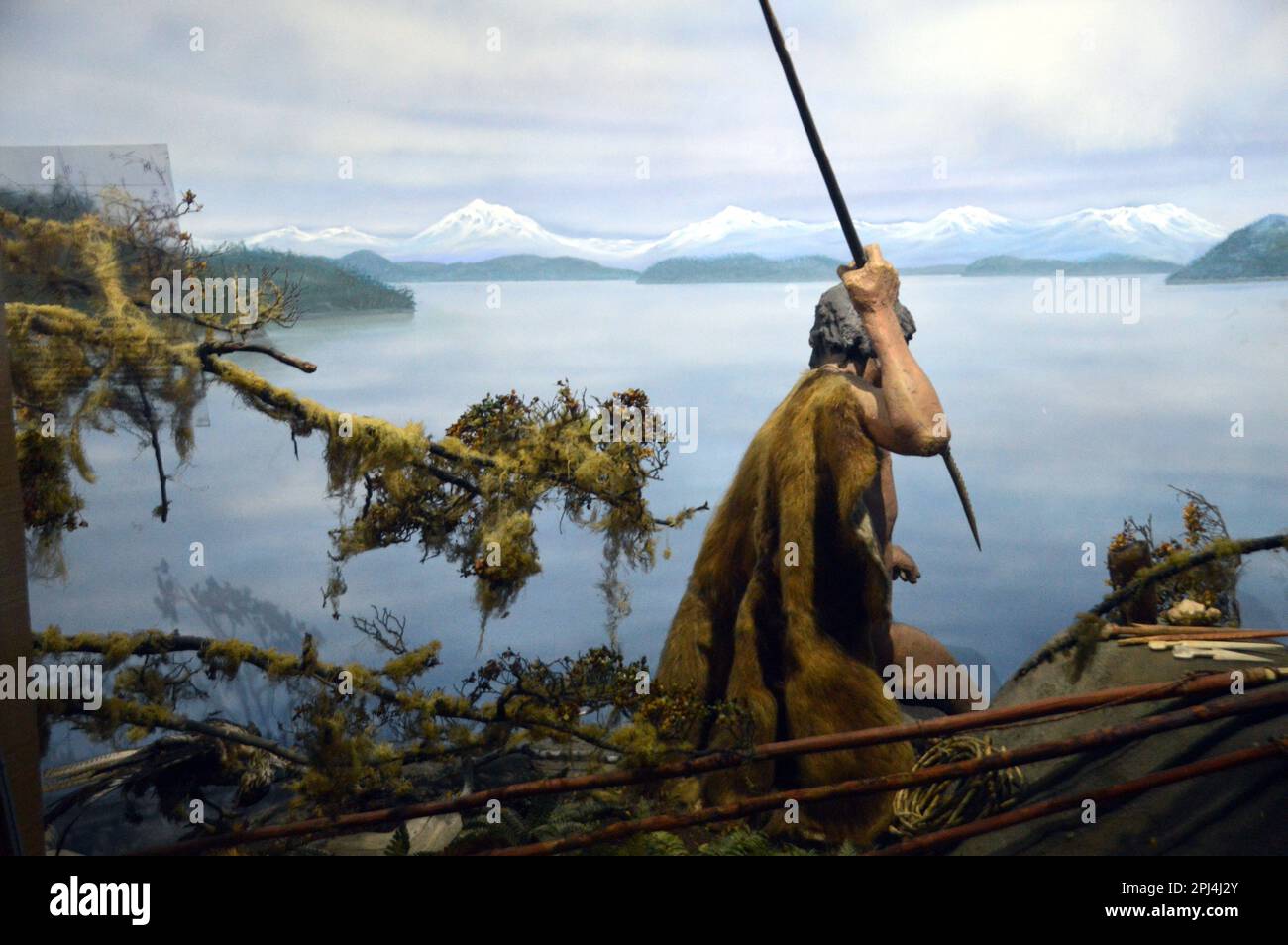Chile, Punta Arenas: diorama in the Museum Regional Salesian ...