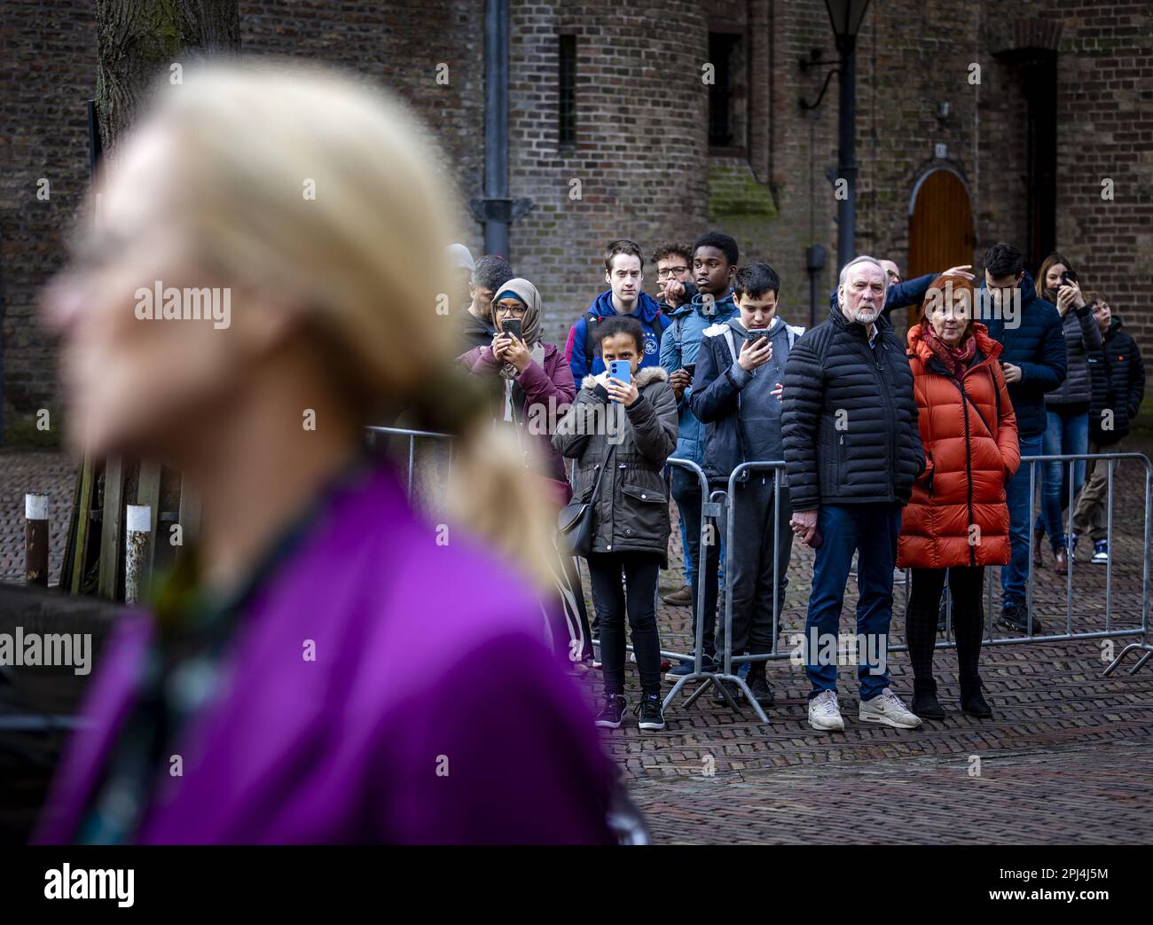THE HAGUE - Sigrid Kaag, Minister of Finance, at the Binnenhof prior to ...