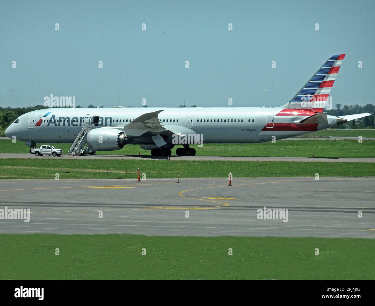 Argentina, Buenos Aires: N822AN Boeing 787-9 Dreamliner (c/n 40642) of ...