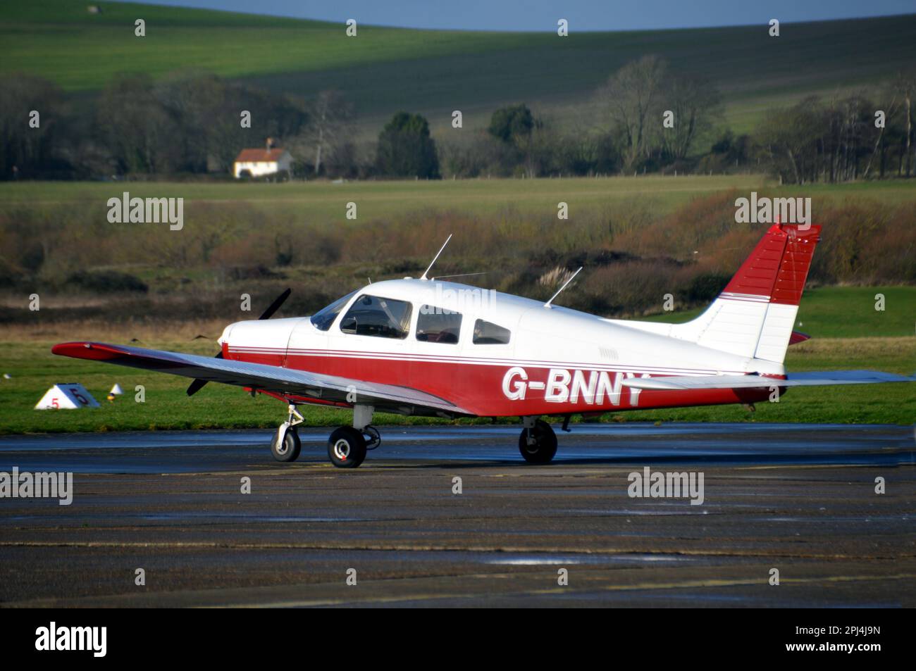 England, Sussex, Shoreham: G-BNNY Piper PA.28-161 Warrior II (c/n ...