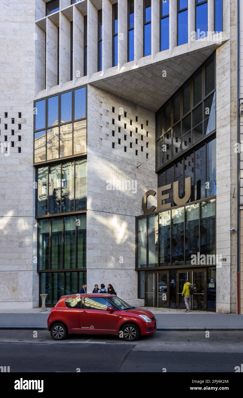 Central European University Budapest Stock Photo - Alamy