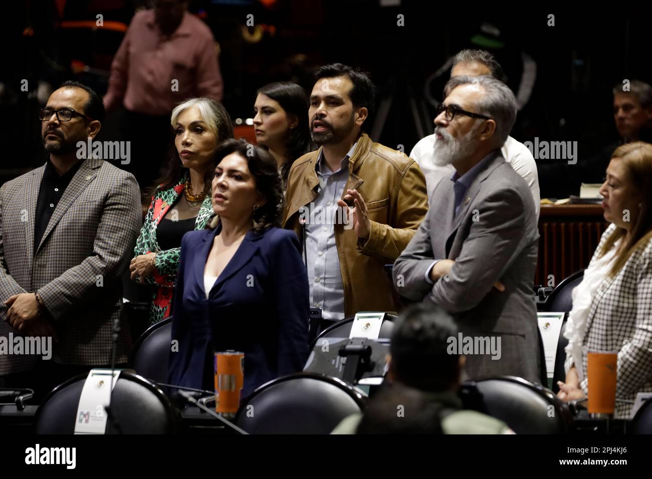 Non Exclusive: March 30, 2023, Mexico City, Mexico: The coordinator of ...
