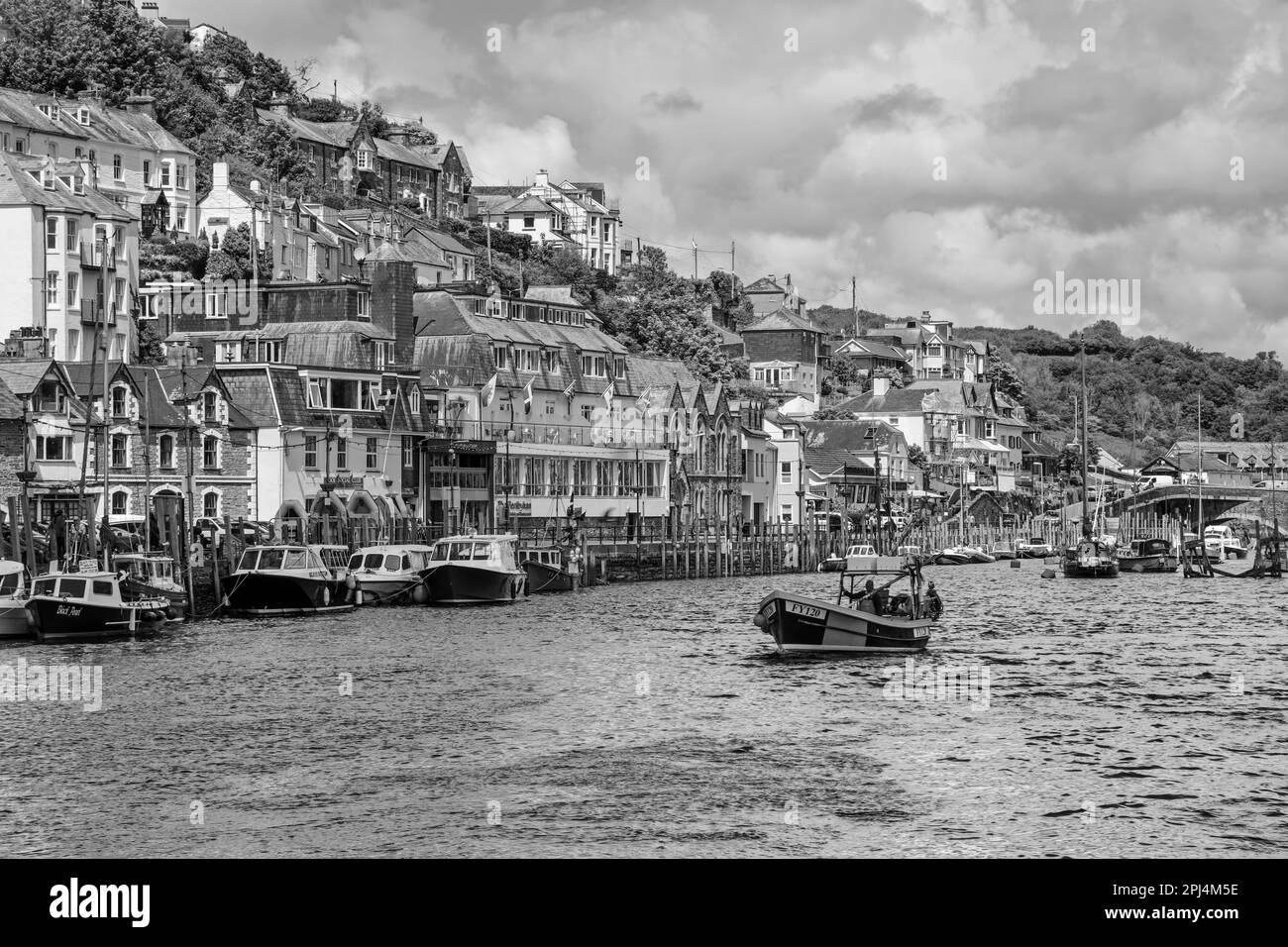 Looe cornwall Black and White Stock Photos & Images - Alamy