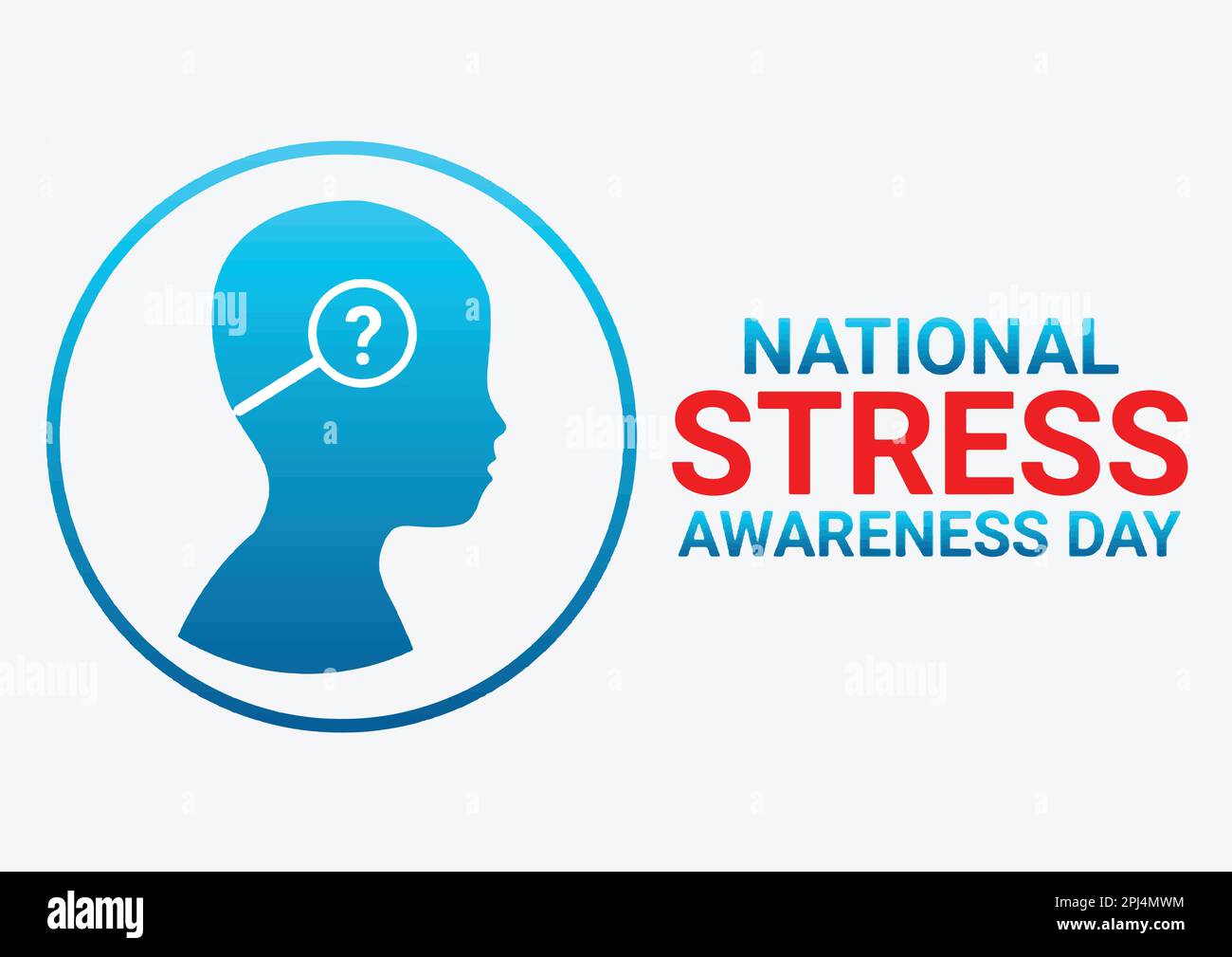 National Stress Awareness Day. Holiday concept. Template for background ...