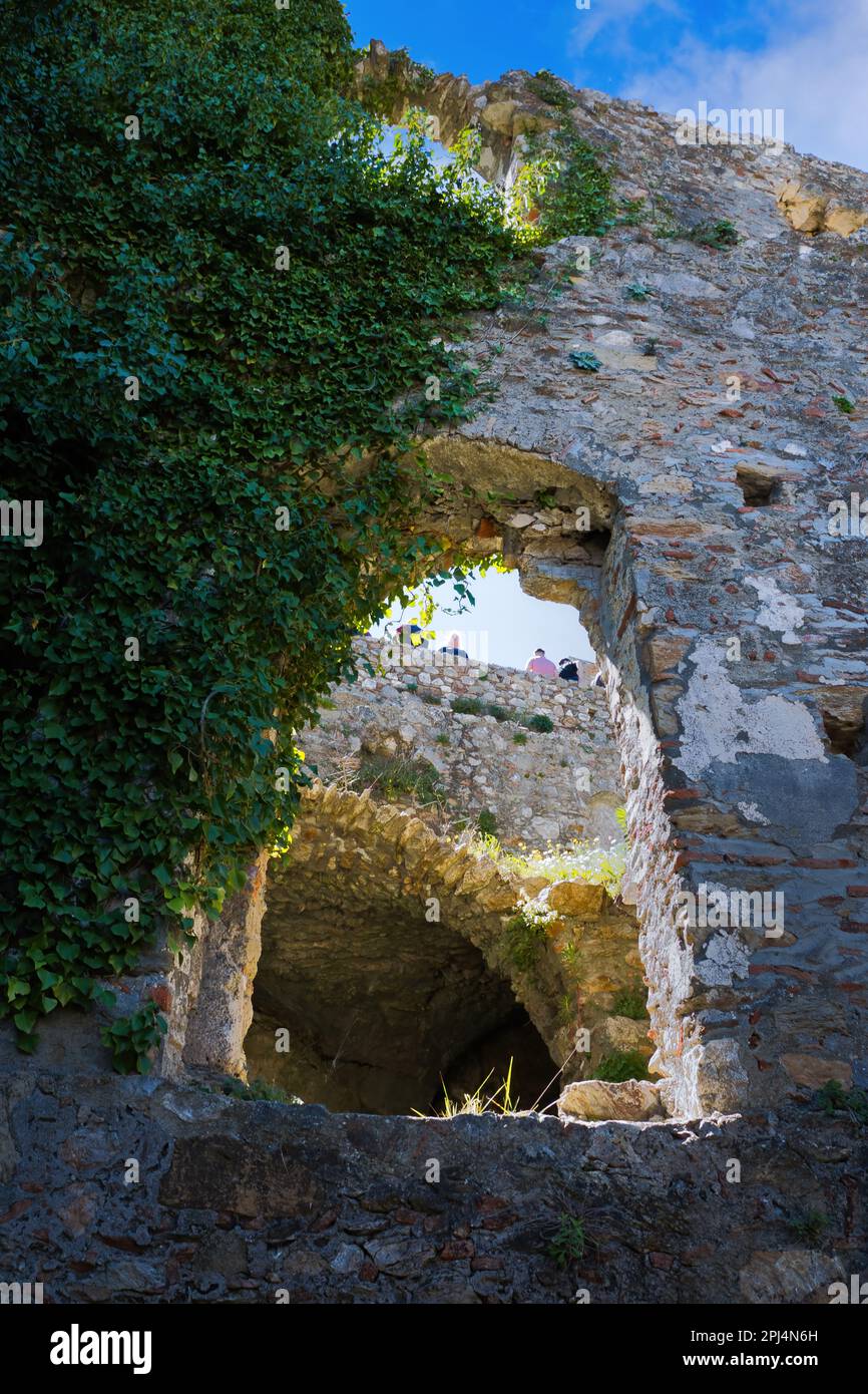 Castle of Mystras , Greece. Mystras was a Byzantine state in the ...