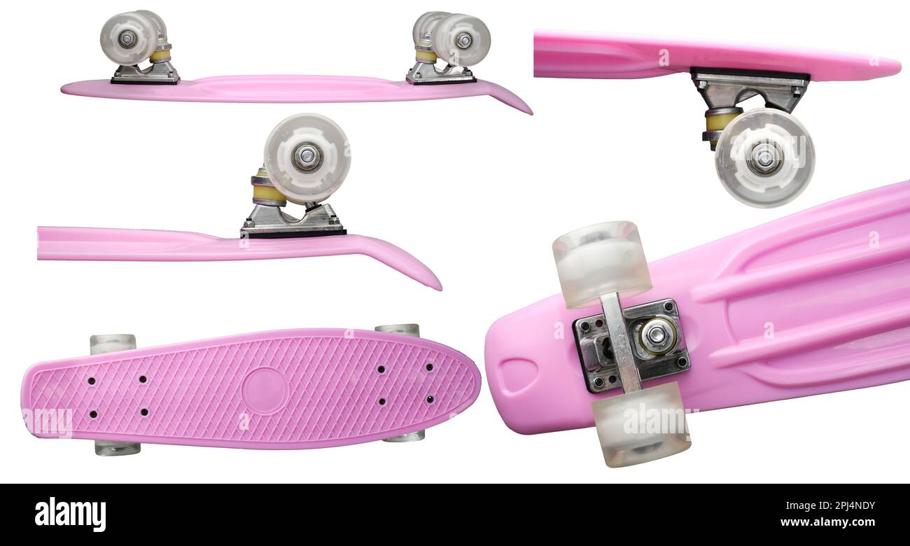 Pink Penny board for riding for the satisfaction and development of the ...