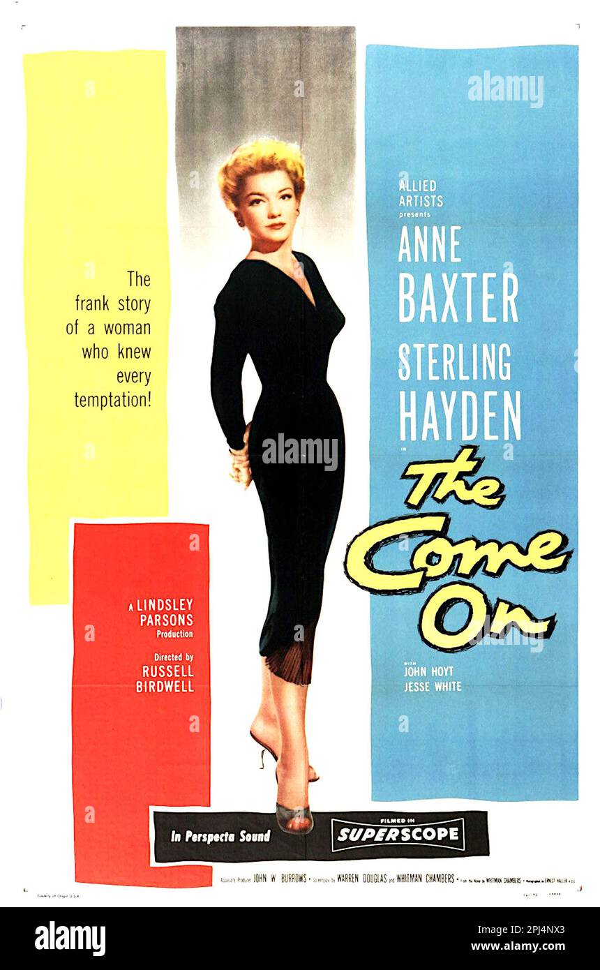 Retro vintage film poster hi-res stock photography and images - Alamy