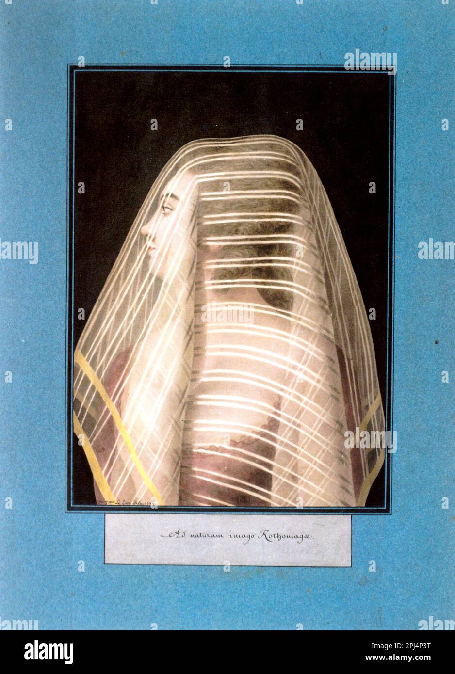 Jean-Jacques Lequeu - Ad naturam imago Rothomagae - 1773 - Veiled Woman ...