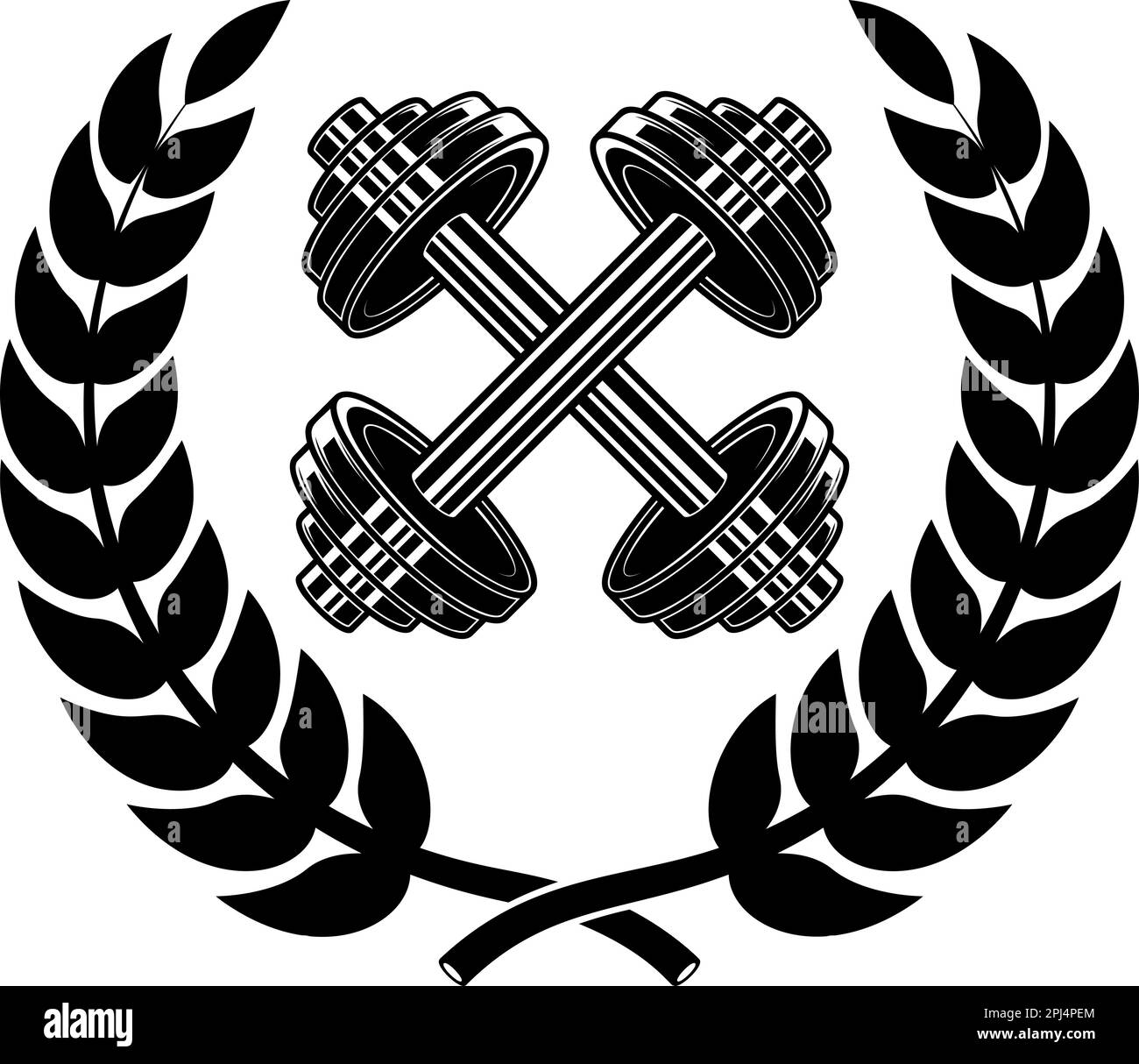 Vintage dumbbells Cut Out Stock Images & Pictures - Alamy