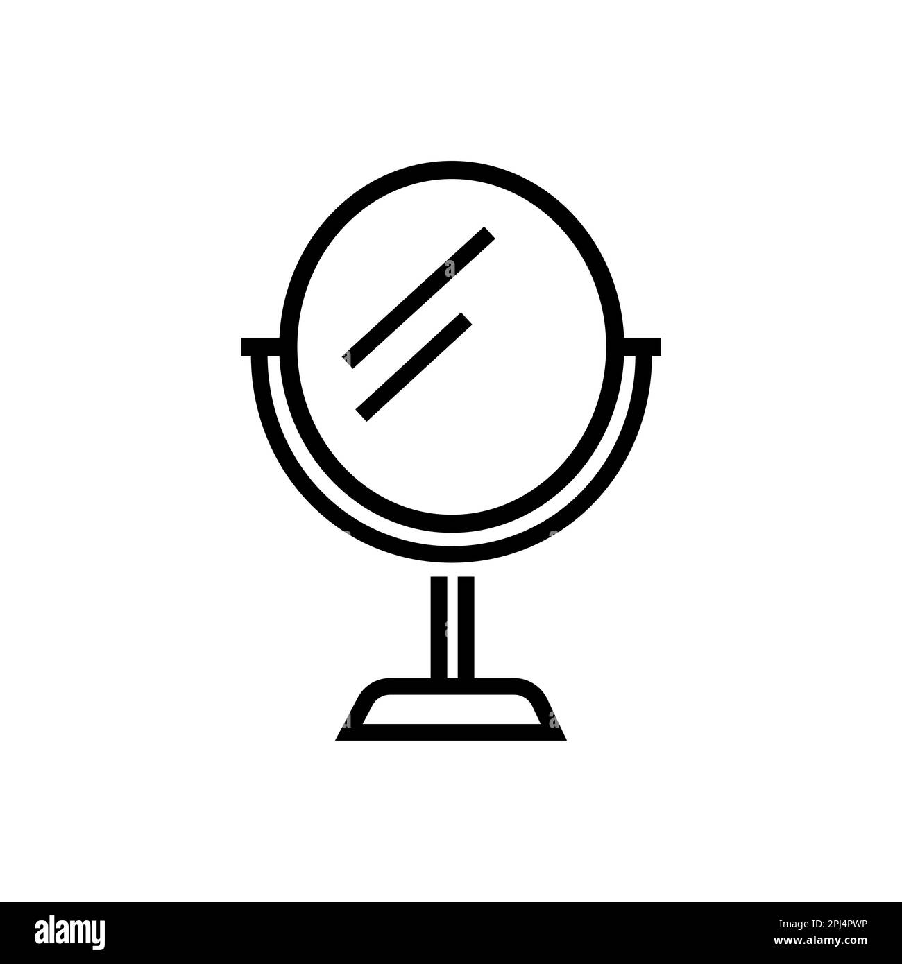 Mirror icon. Table mirror vector illustration Stock Vector Image & Art ...
