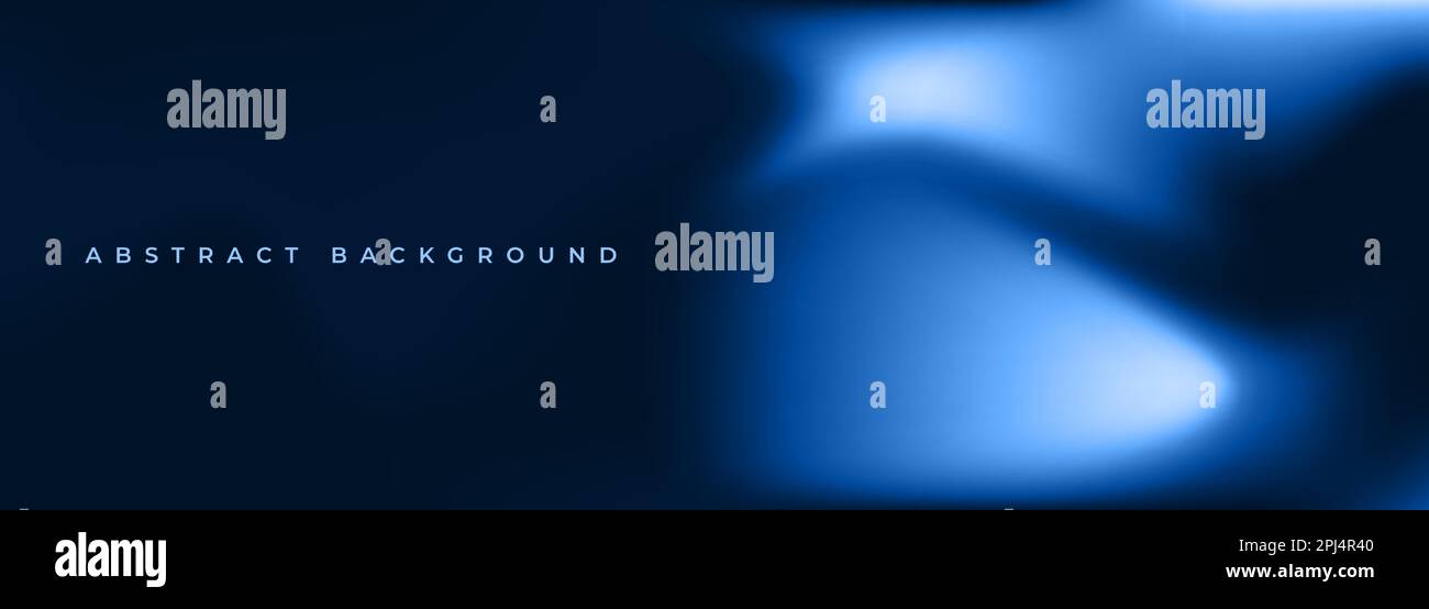 Bright blue holographic background. Abstract blue liquid gradient ...